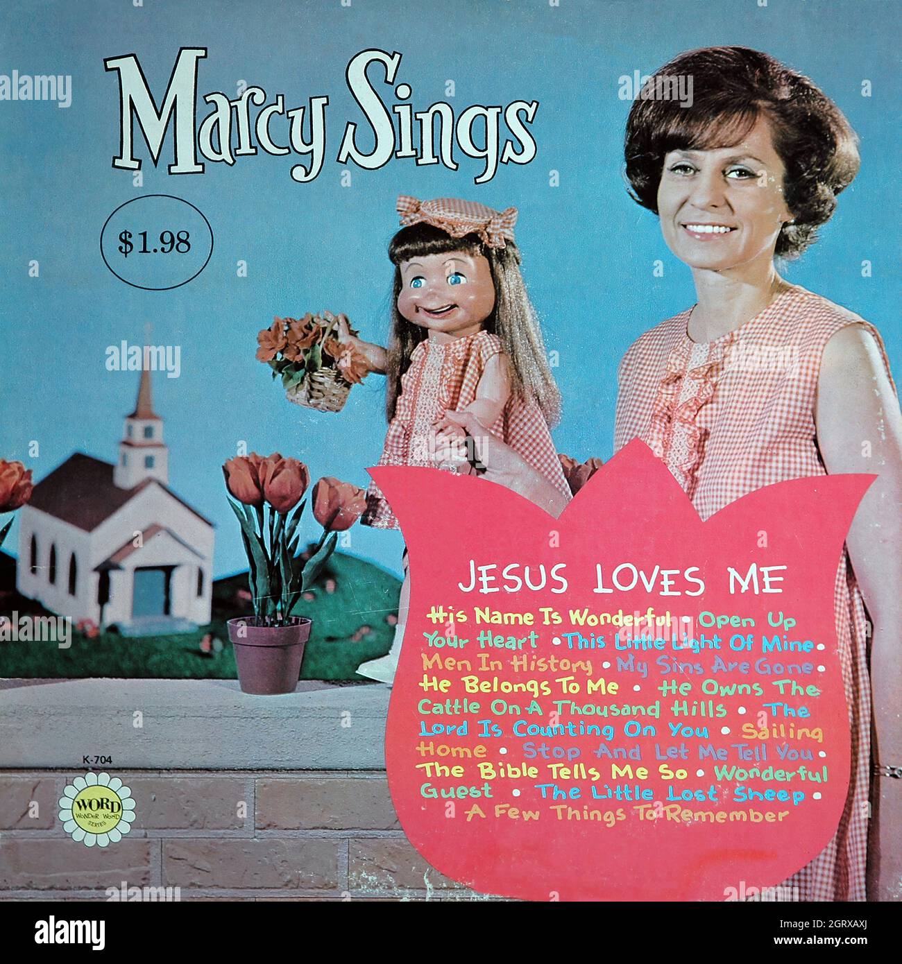 Little Marcy - Marcy Sings Jesus Loves Me 1970s - Vintage Vinyl 33 rpm ...