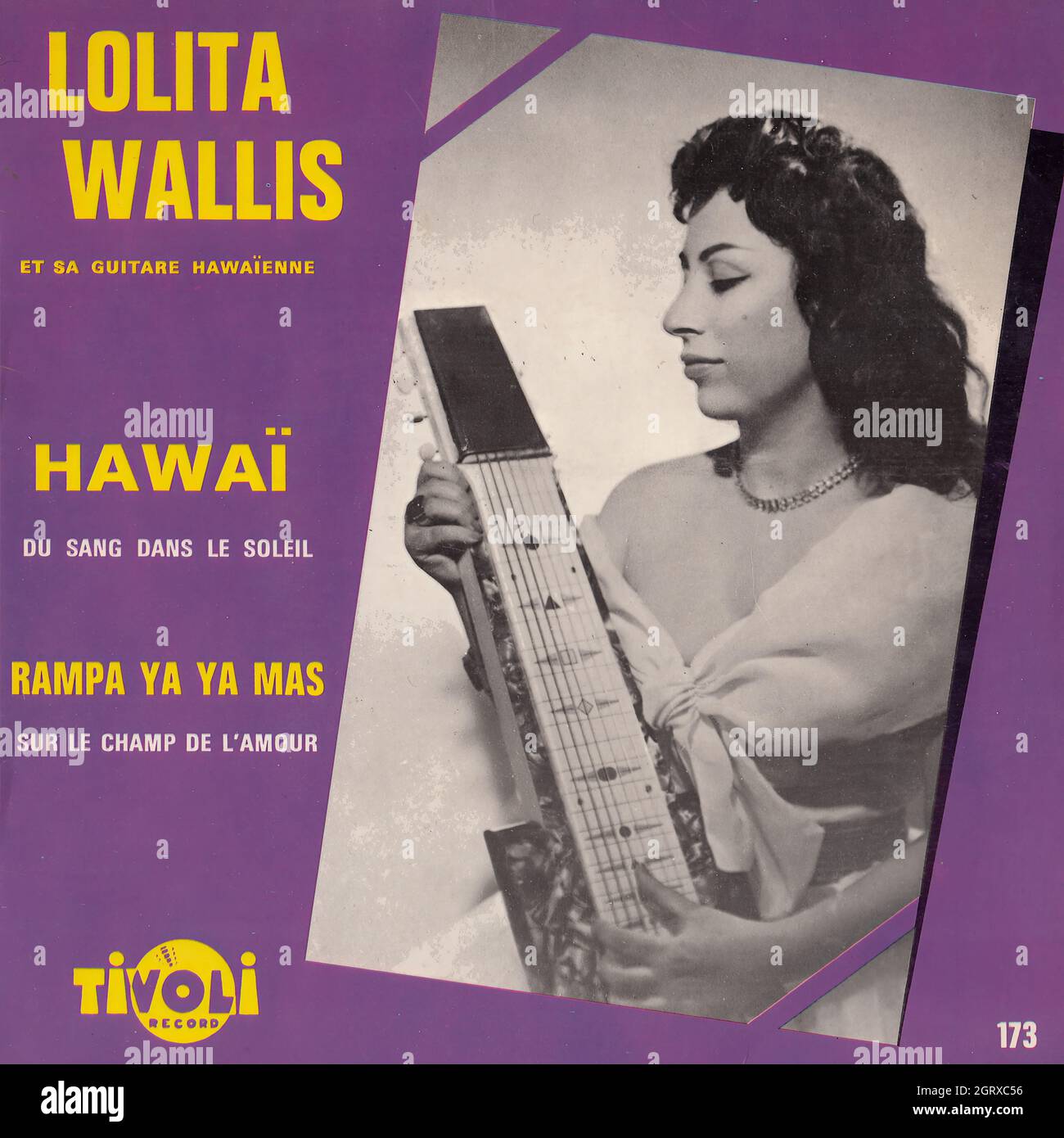 Lolita Wallis et sa Guitare Hawaïenne - Hawaï EP - Vintage Vinyl Record ...