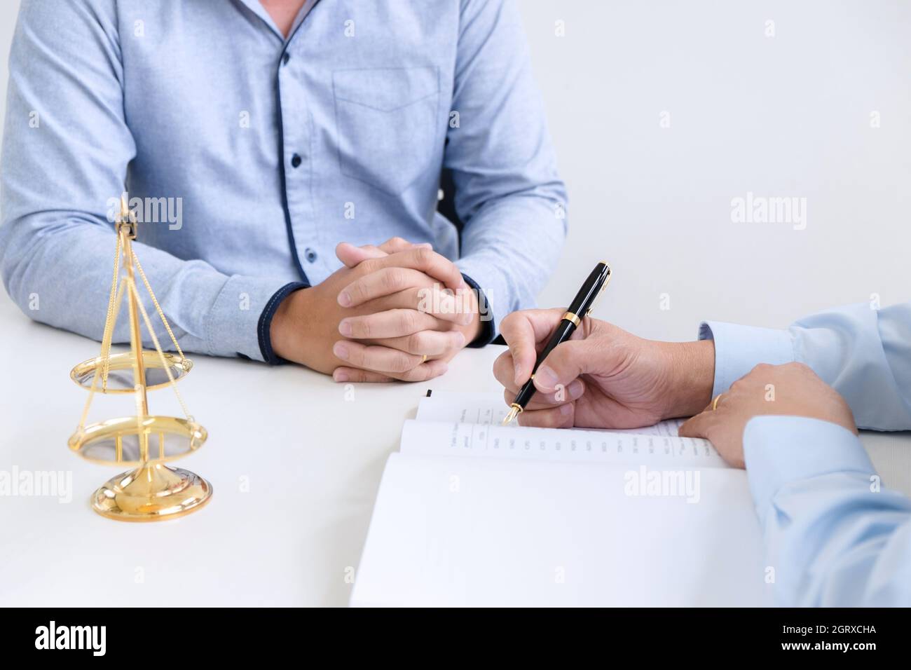 Human hand signing authority document hi-res stock photography and ...