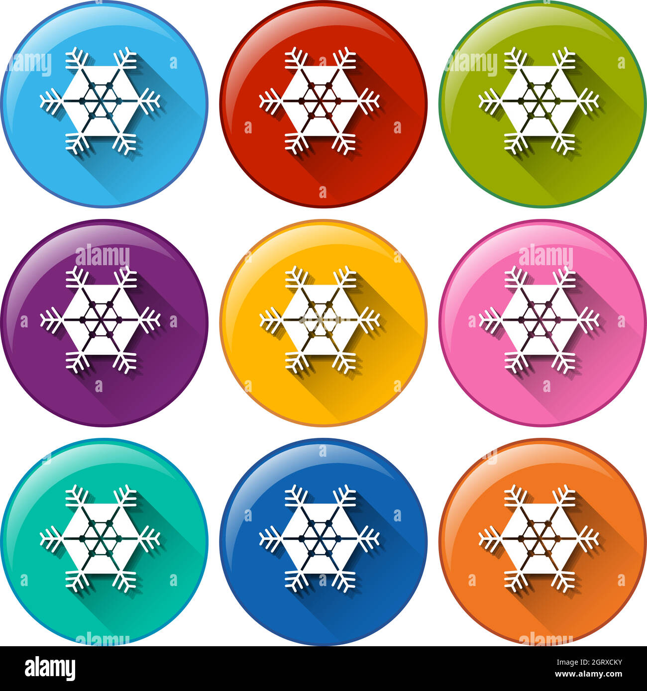 Weather forecast colorful icons Stock Vector Images - Alamy