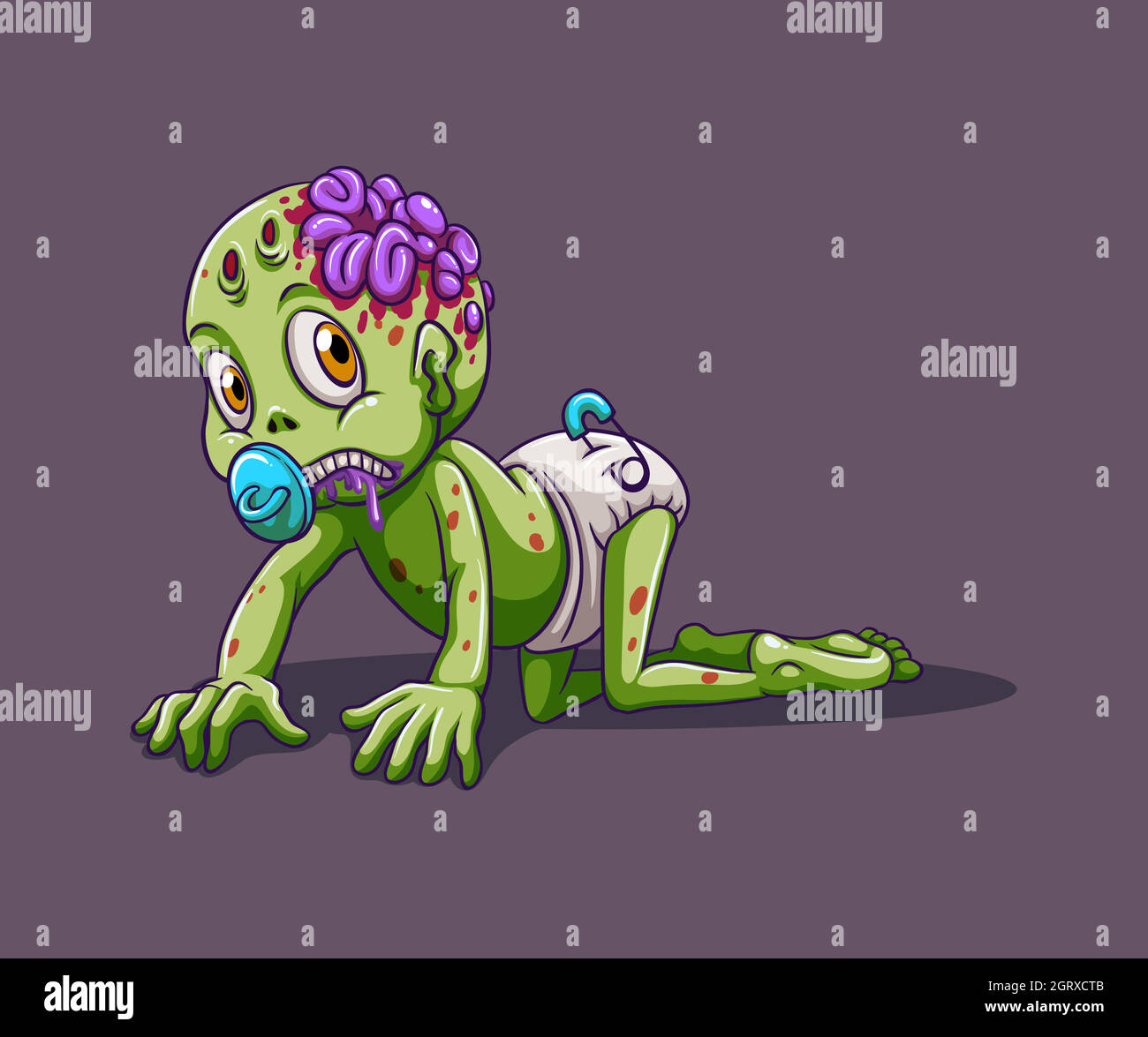 Zombie baby Stock Vector Images - Alamy