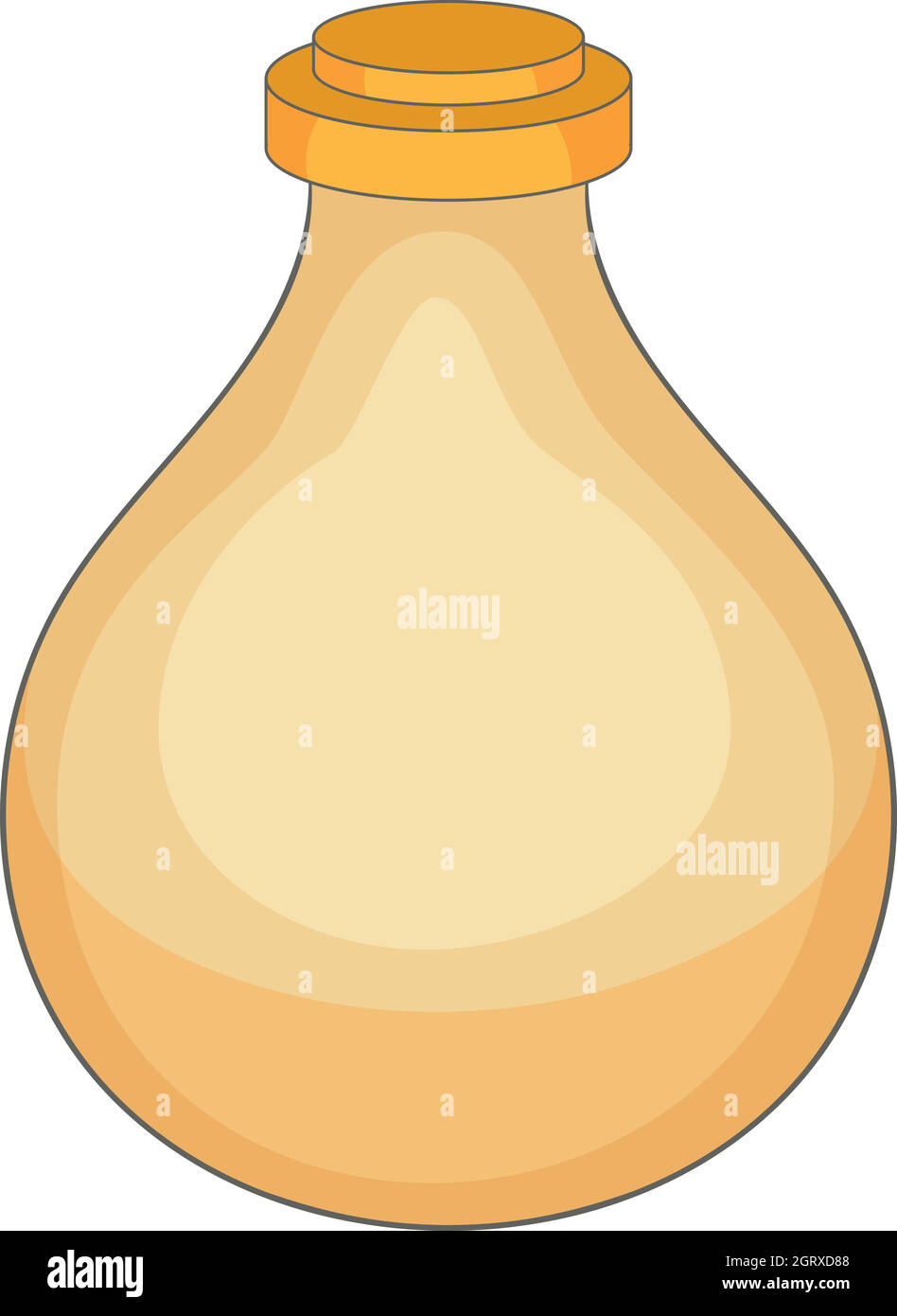 Big white bottle Stock Vector Images - Alamy