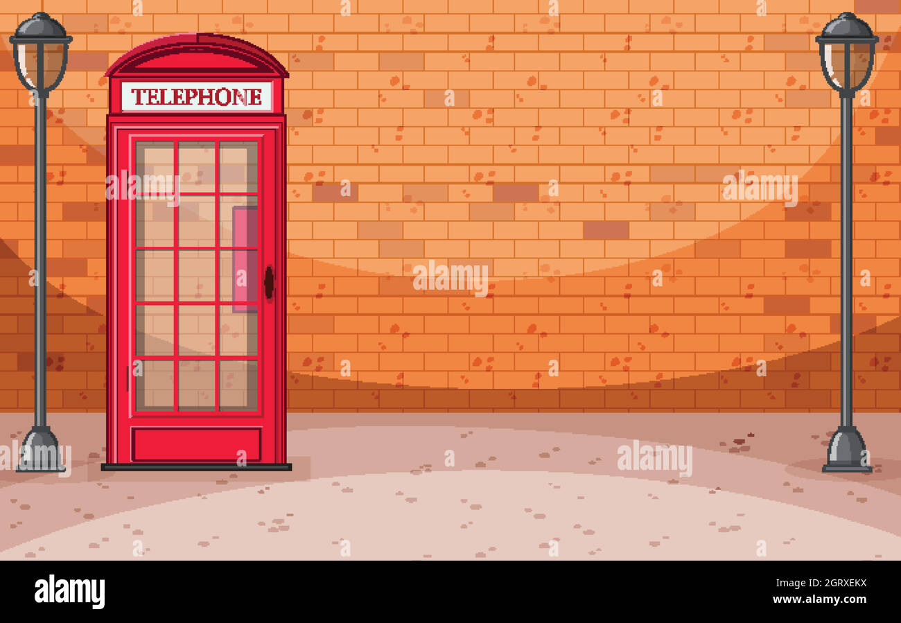 Urban street scene uk Stock Vector Images - Alamy