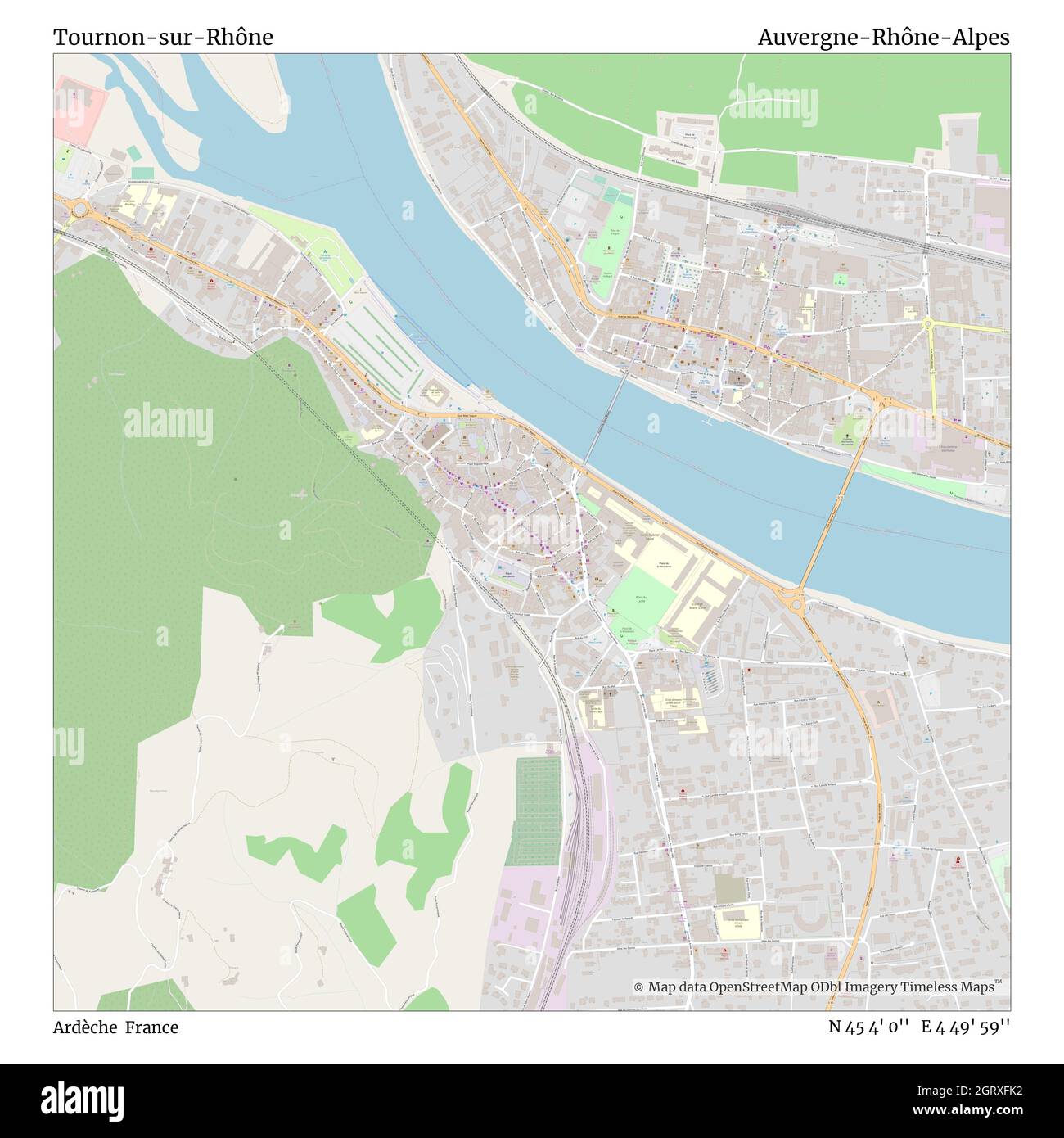 Tournon sur rhône ardèche hi-res stock photography and images - Alamy