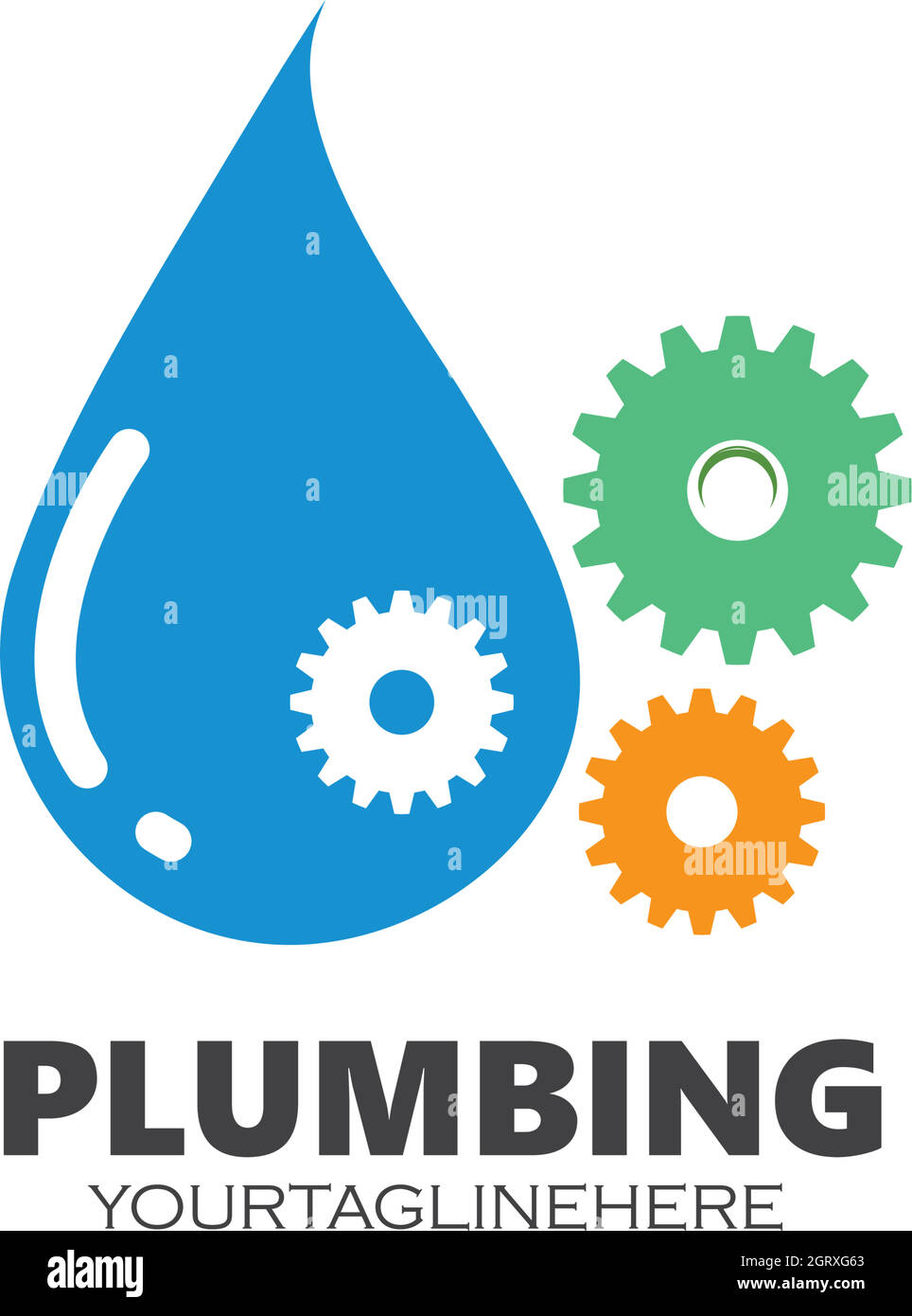 plumbing vector illustration logo icon Stock Vector Image & Art - Alamy