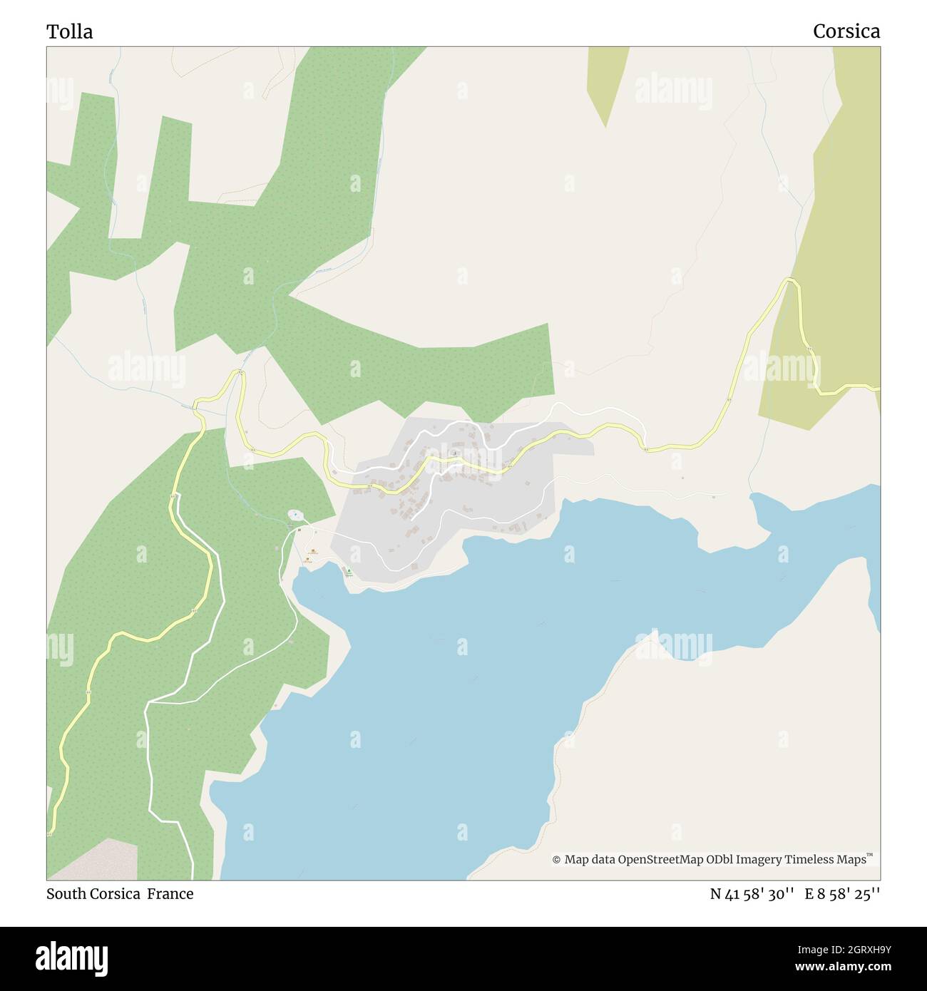 Tolla, South Corsica, France, Corsica, N 41 58' 30'', E 8 58' 25'', map ...