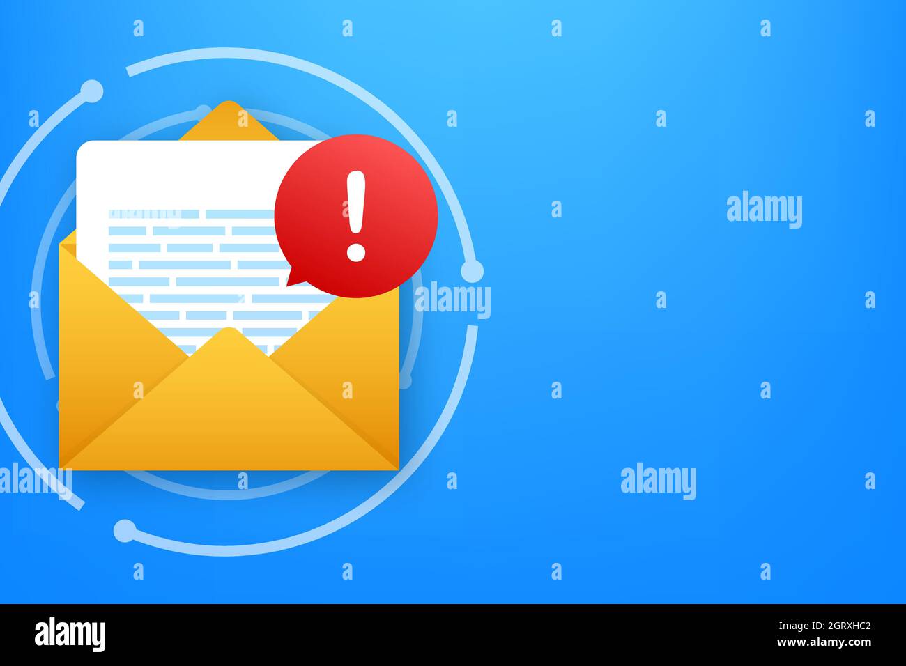 Alert message laptop notification. Danger error alerts, laptop virus ...
