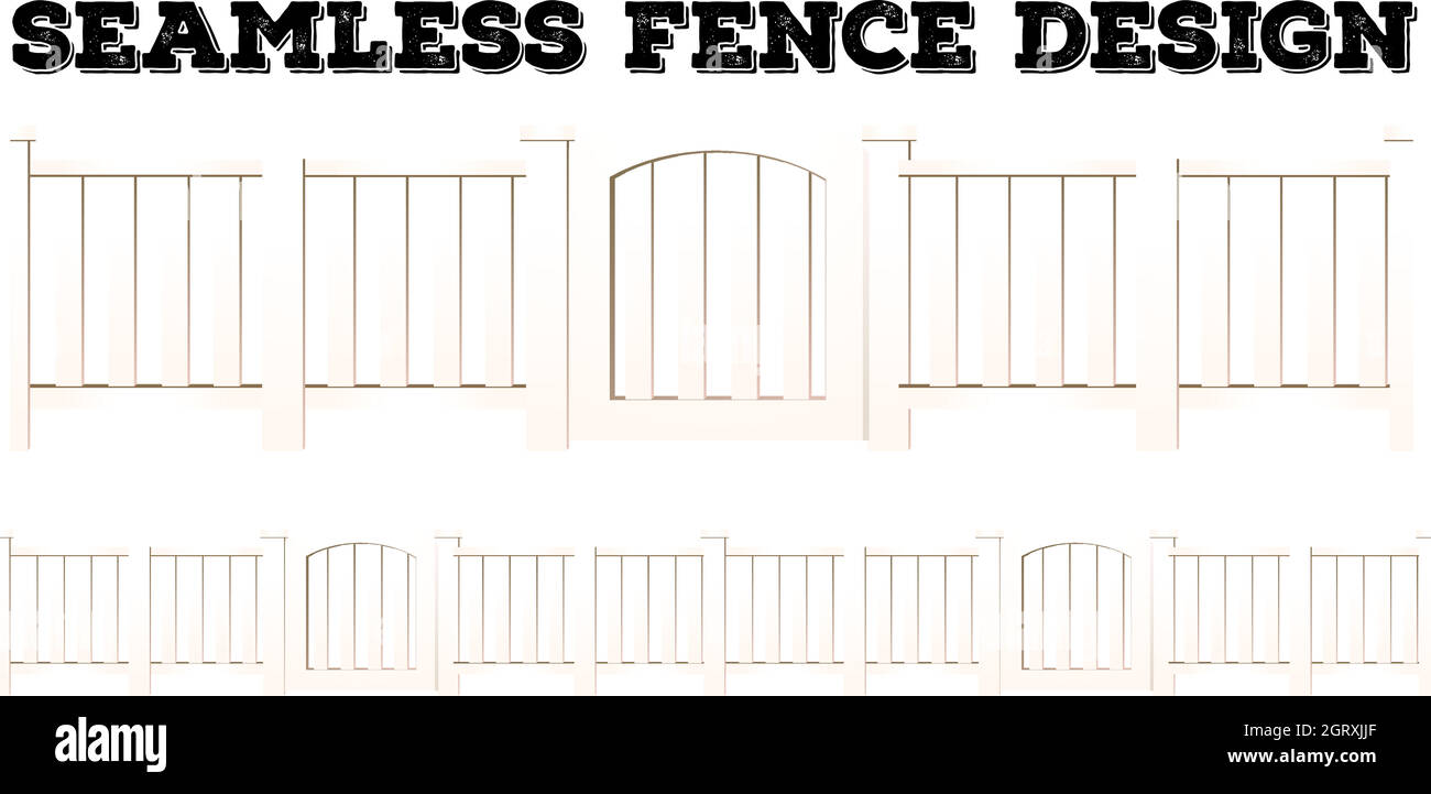 Seamless gate hi-res stock photography and images - Alamy