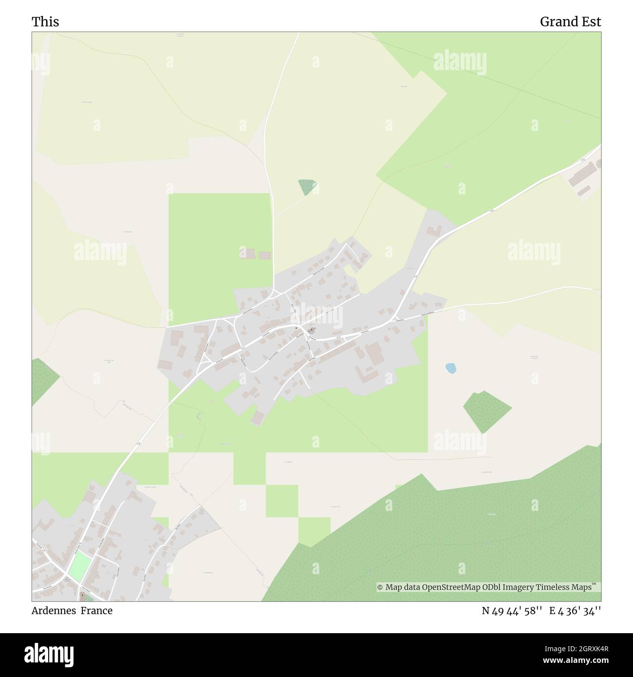 Map ardennes france Cut Out Stock Images & Pictures - Alamy