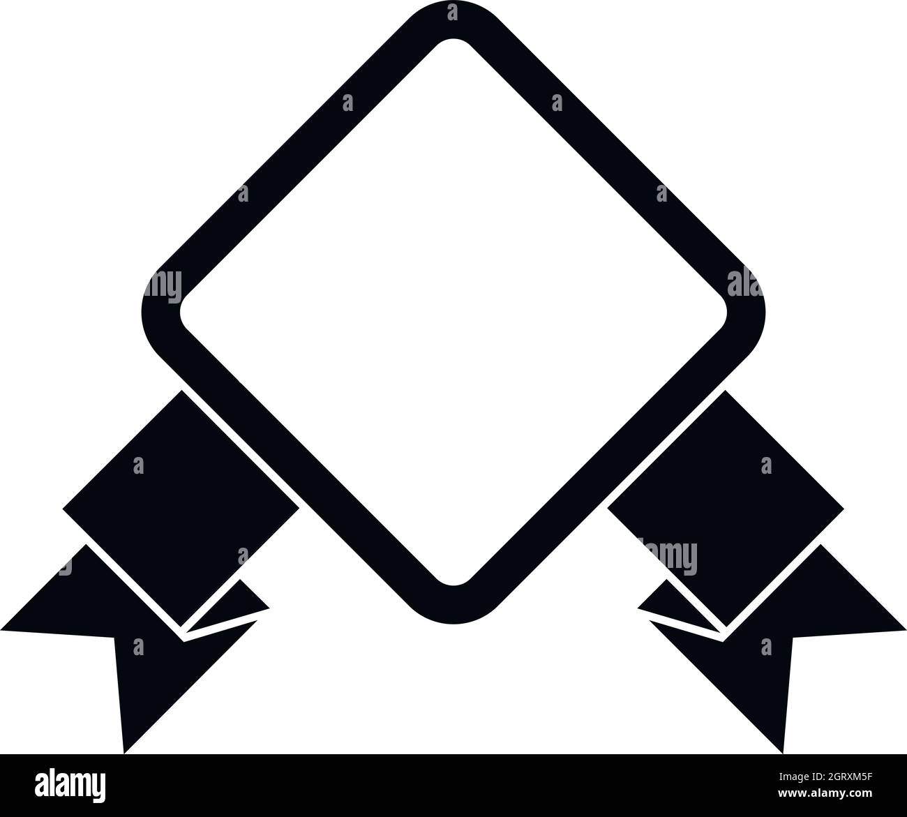Badge icon simple element hi-res stock photography and images - Alamy