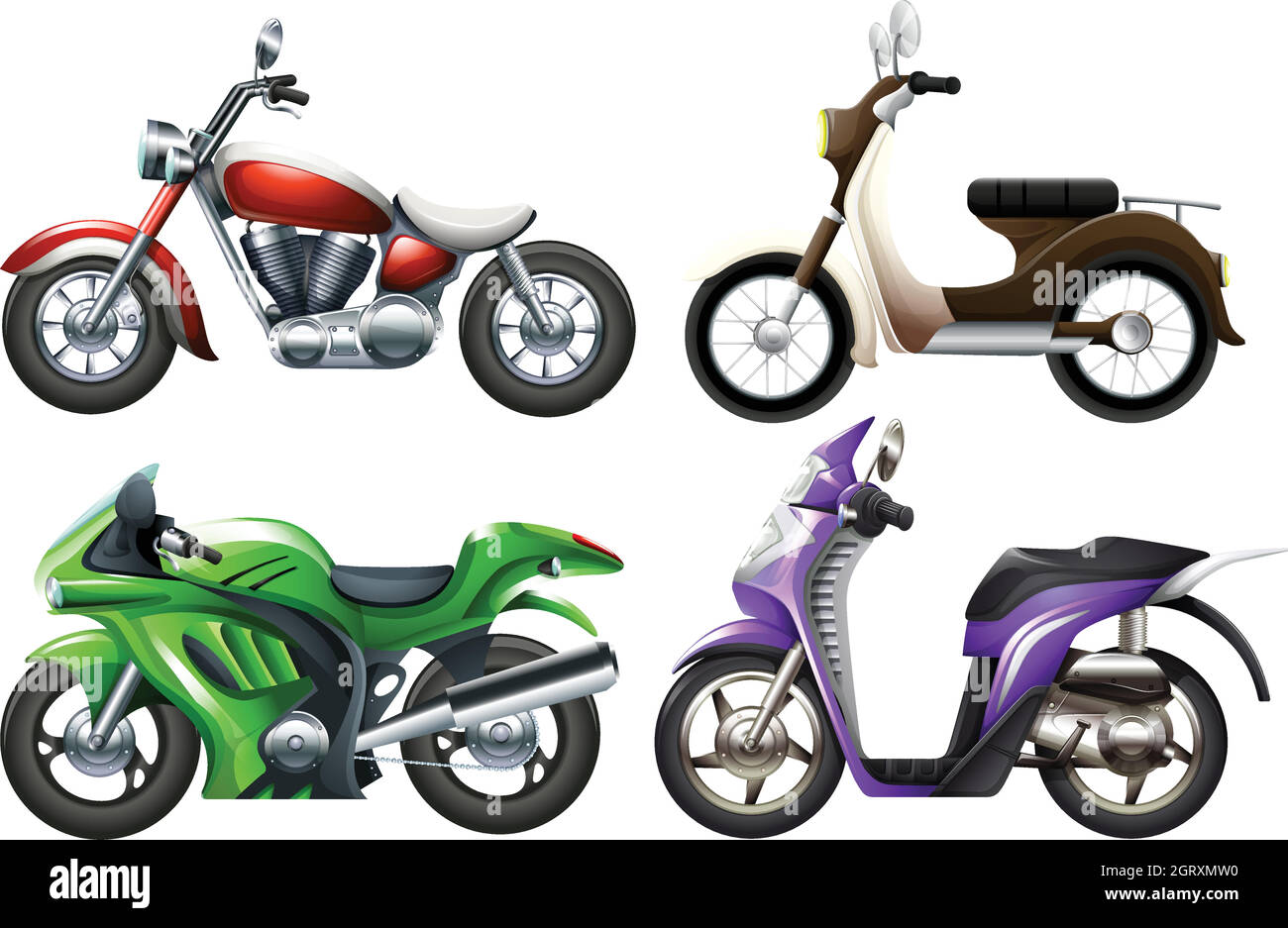 Two wheels vehicles hi-res stock photography and images - Alamy