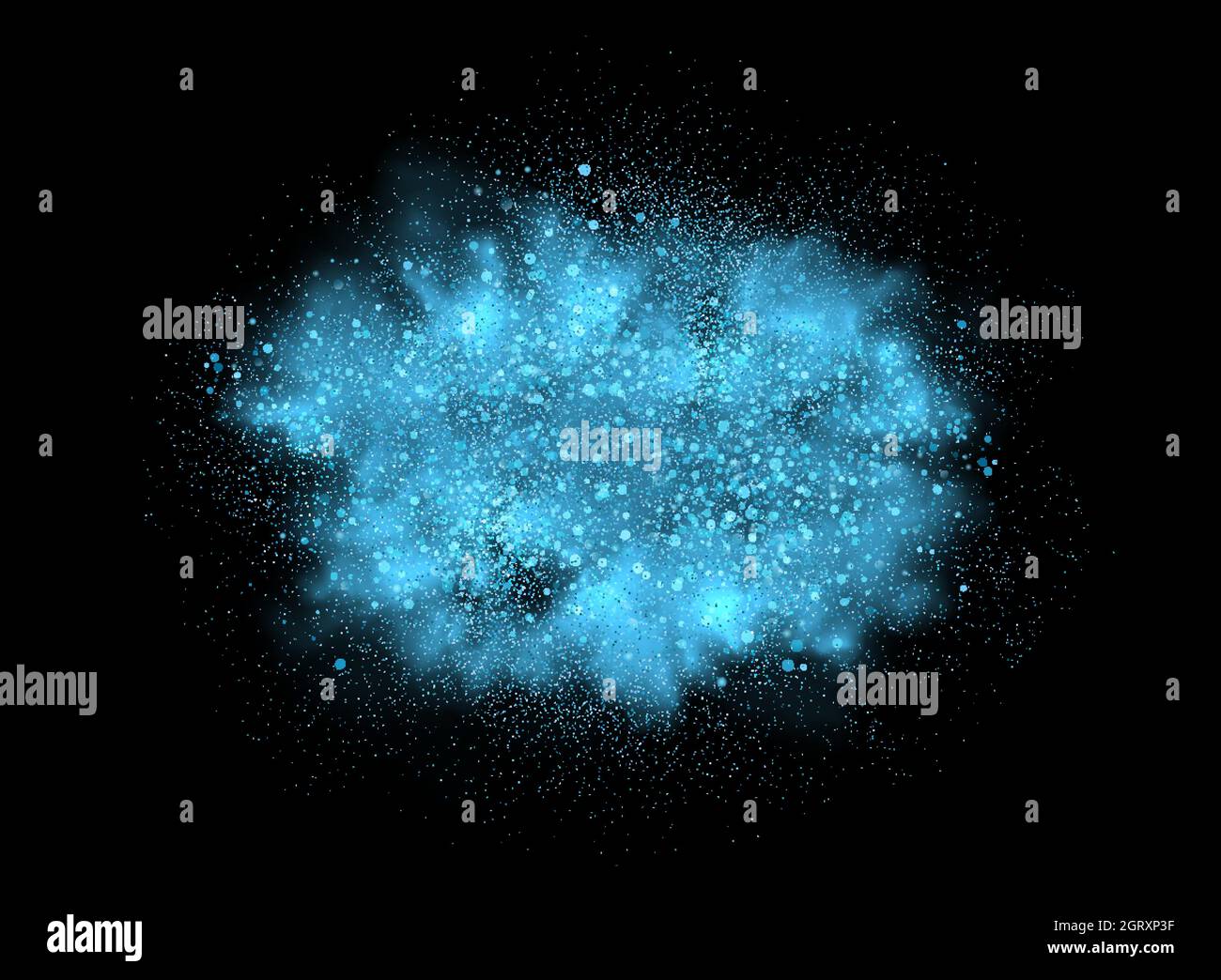 Holiday Abstract shiny blue gold design element Stock Vector Image ...