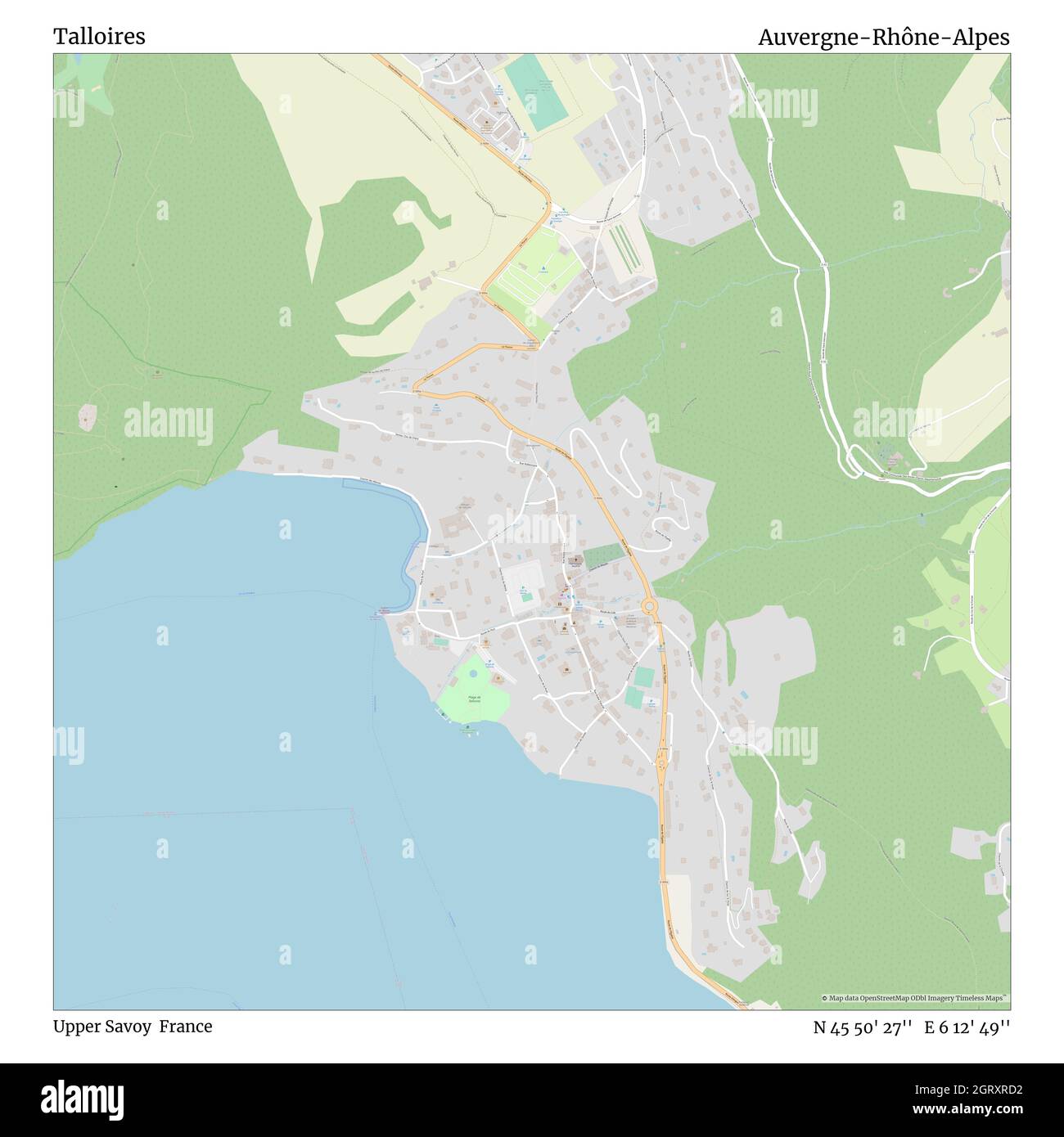 Talloires Cut Out Stock Images & Pictures - Alamy