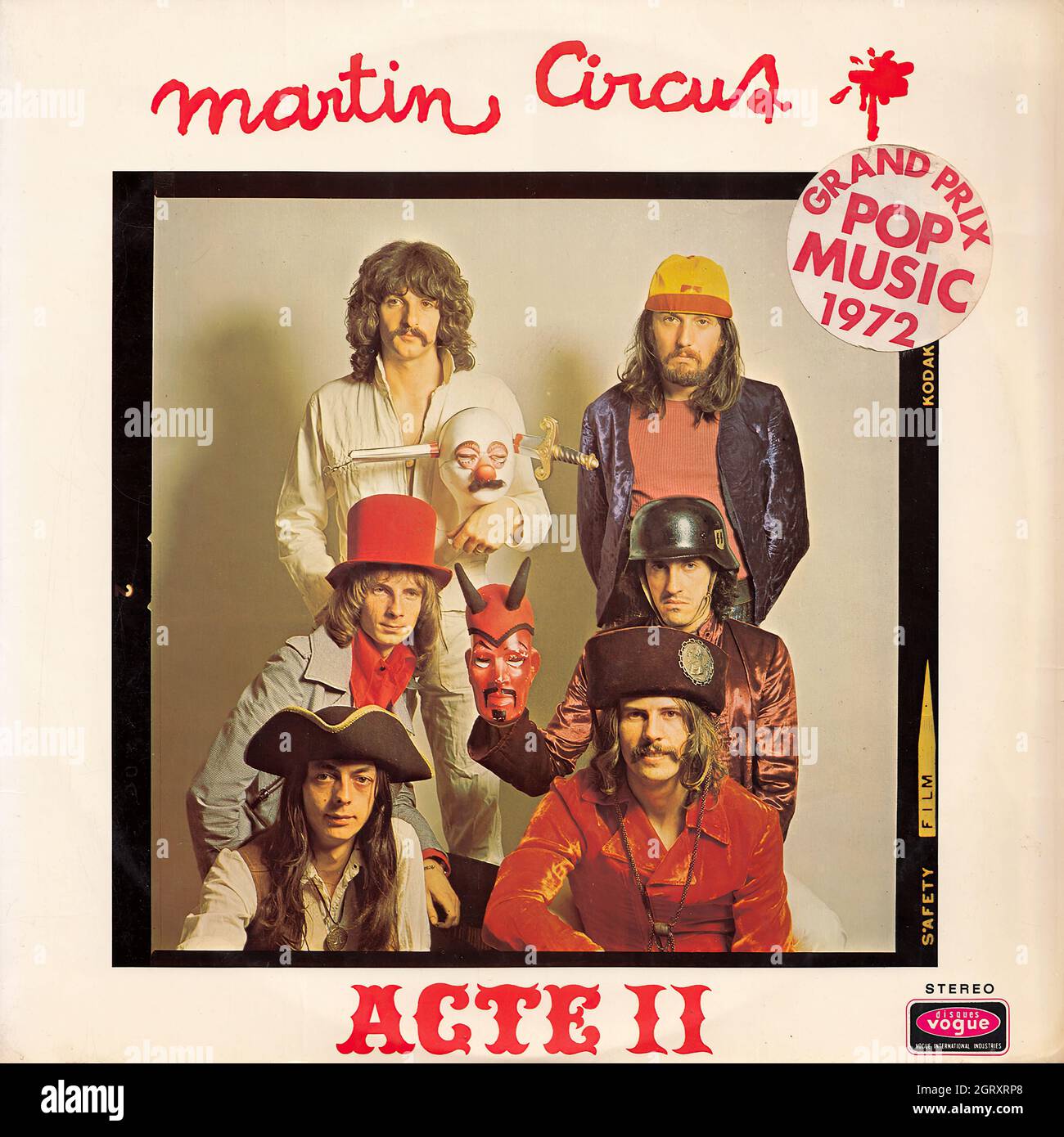 Martin Circus - Acte II - Vintage Vinyl Record Cover Stock Photo - Alamy