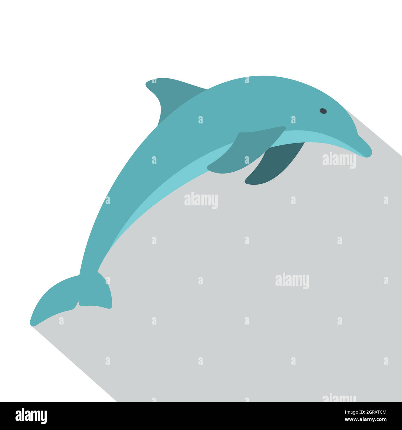 Dolphin vector hi-res stock photography and images - Alamy