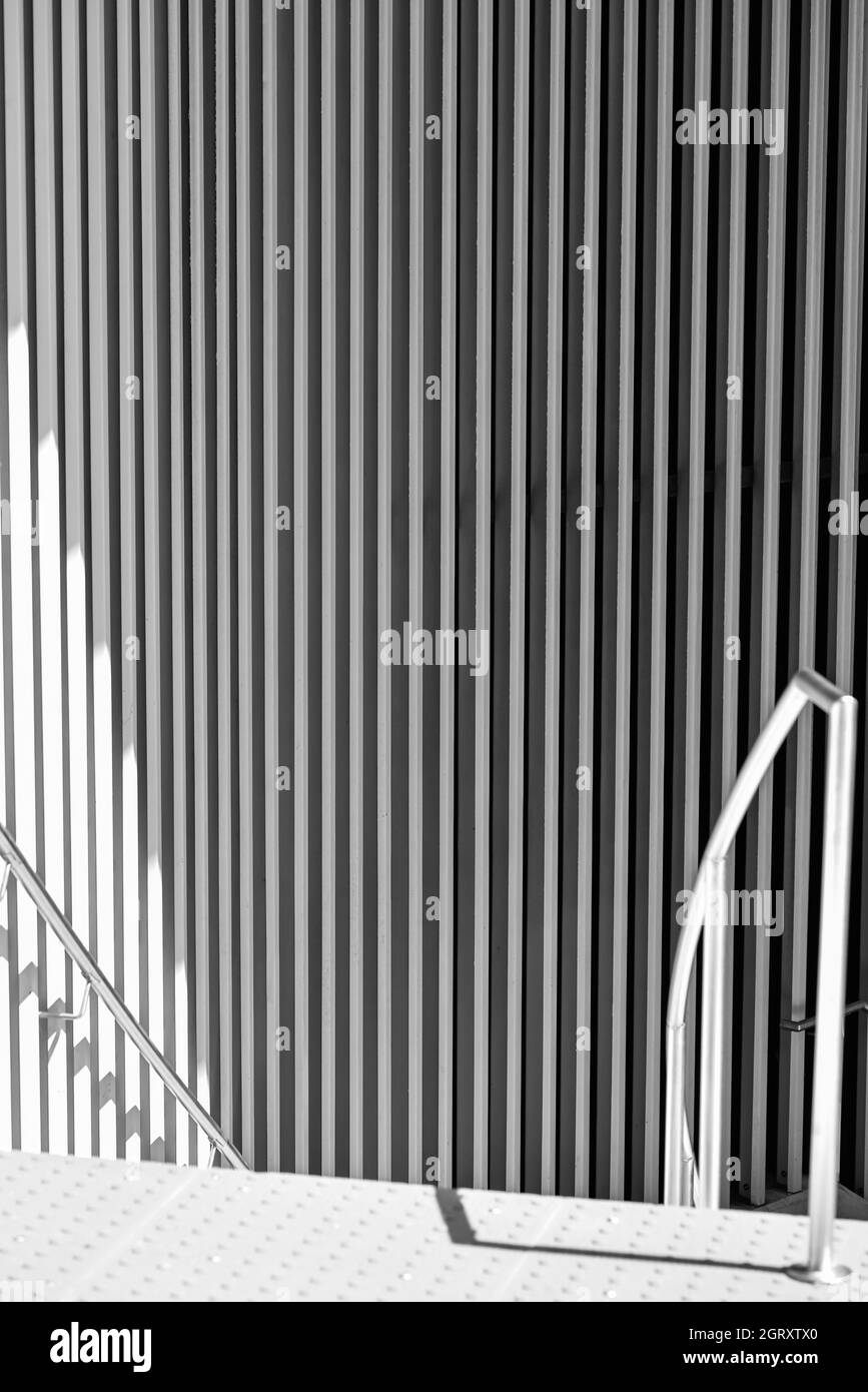 Railing barrier Black and White Stock Photos & Images - Alamy