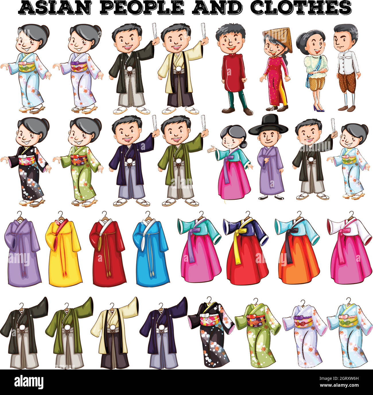 Thai chinese people Stock Vector Images - Alamy