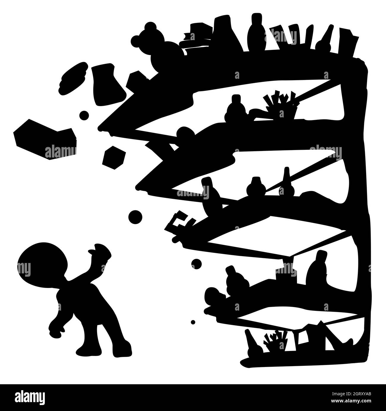 Merchandise selection Stock Vector Images - Alamy