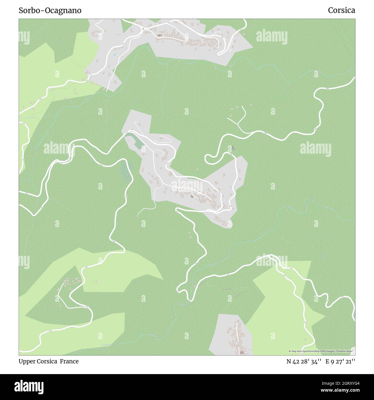 Sorbo-Ocagnano, Upper Corsica, France, Corsica, N 42 28' 34'', E 9 27 ...