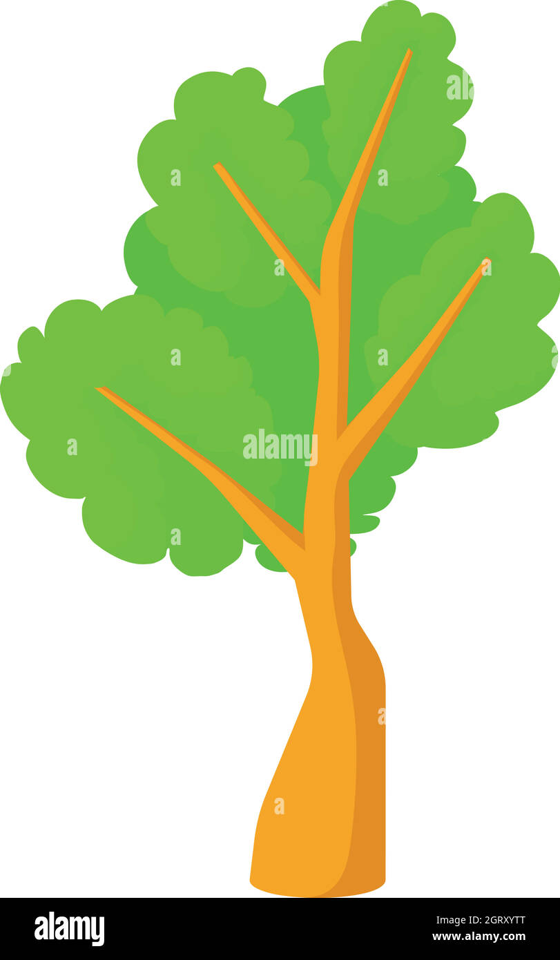 Tree icon, cartoon style Stock Vector Image & Art - Alamy
