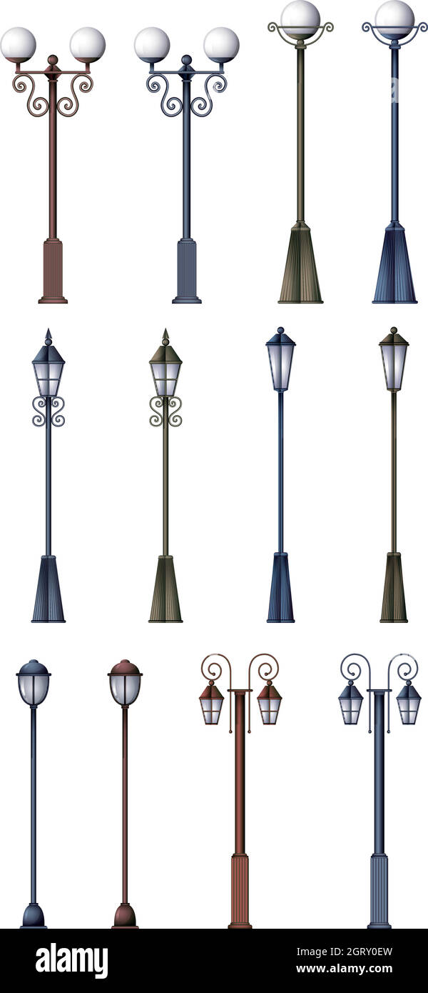 Different decorations Cut Out Stock Images & Pictures - Alamy