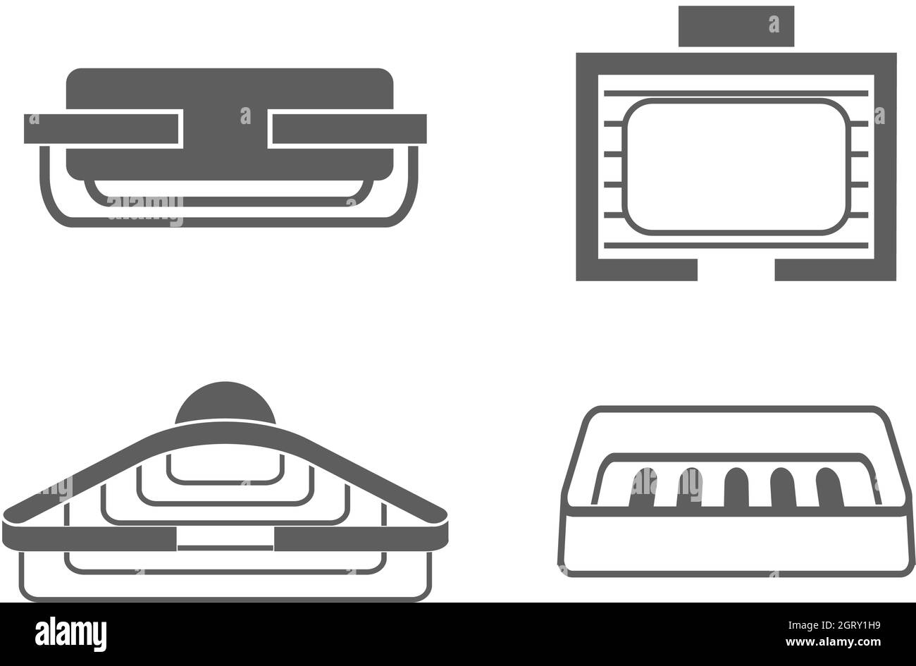 Soap sponge icon outline Black and White Stock Photos & Images - Alamy