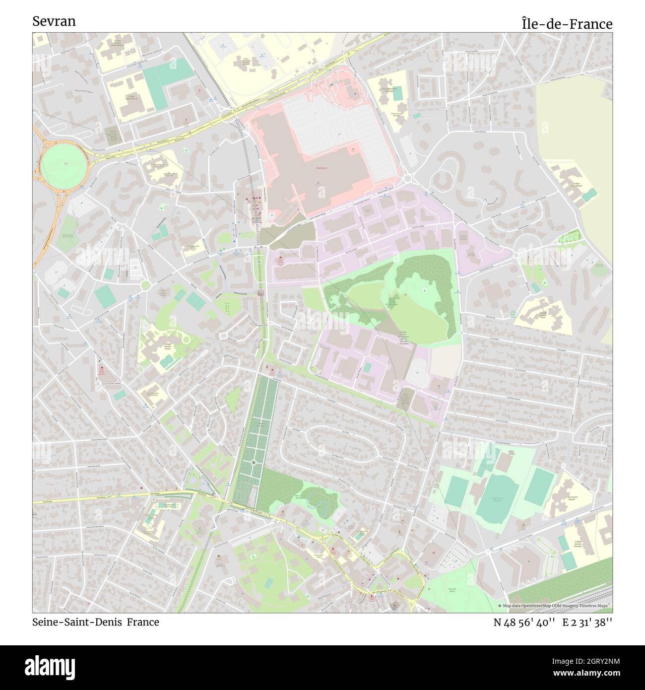 Seine saint denis map Cut Out Stock Images & Pictures - Alamy