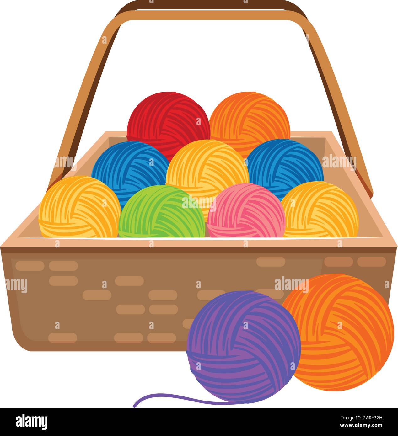 Yarn string art Stock Vector Images - Alamy