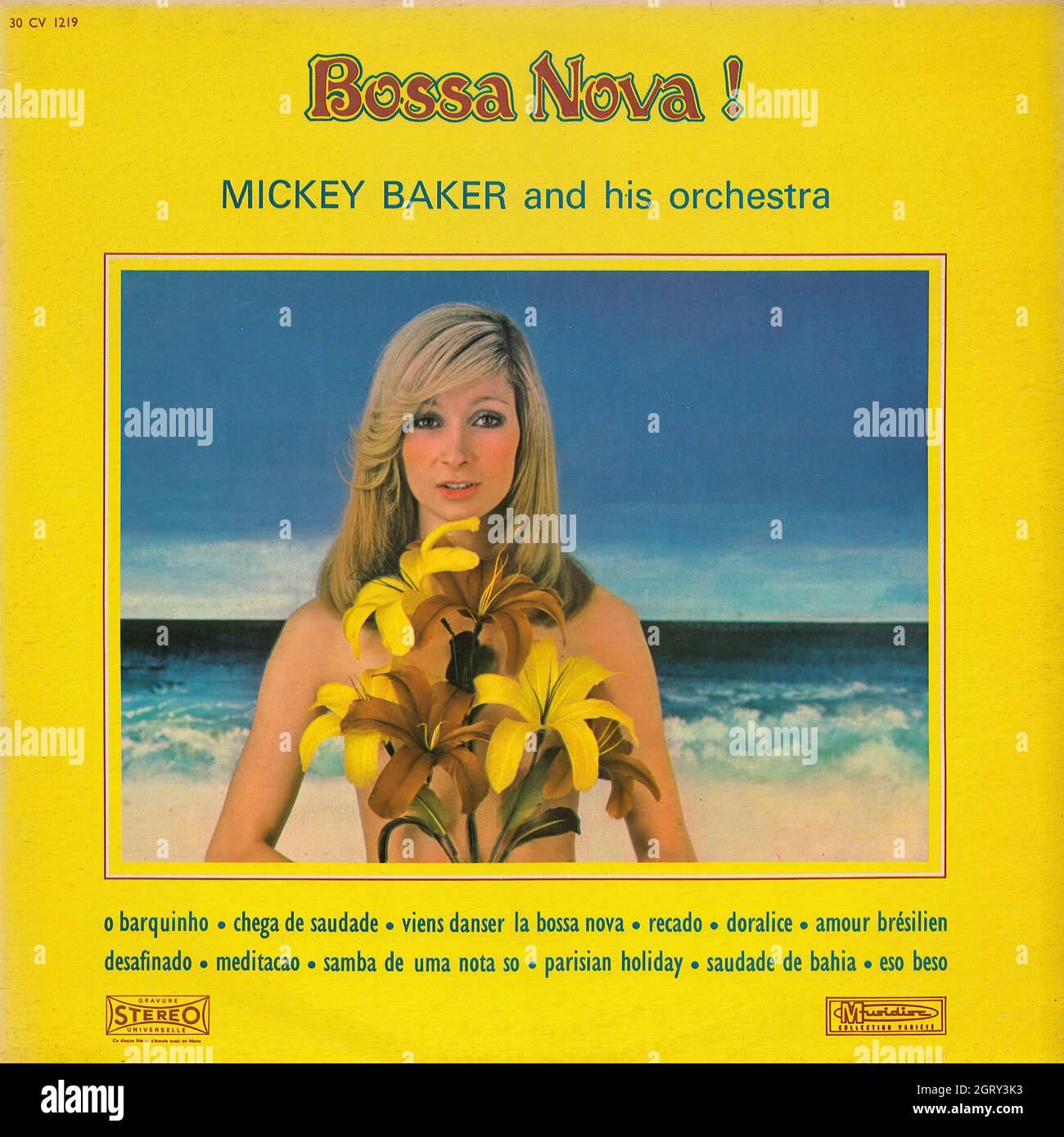 Mickey Baker and his Orchestra - Bossa Nova ! - Vintage Vinyl Record ...