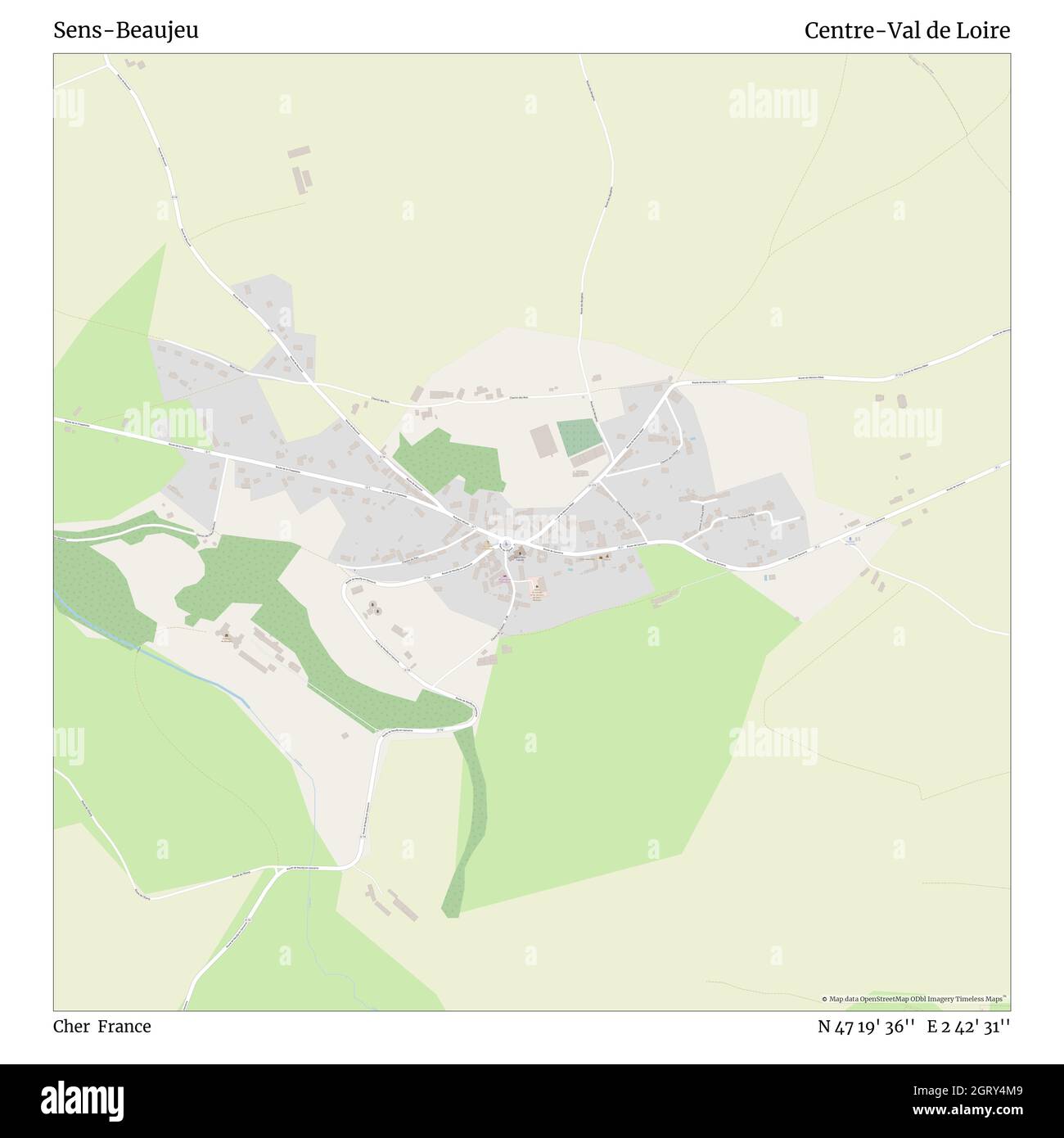 Map of sens hi-res stock photography and images - Alamy