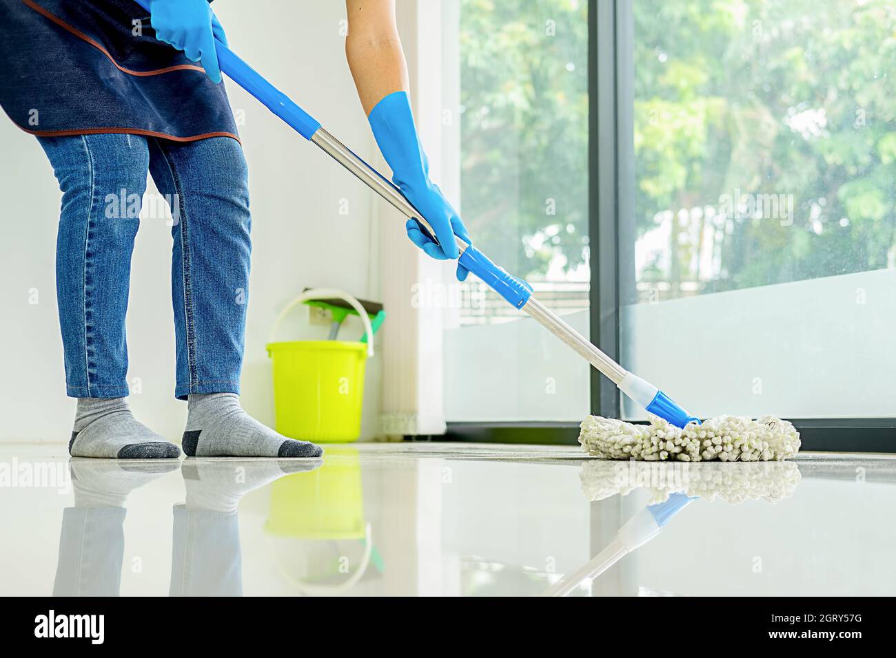 Moping hi-res stock photography and images - Alamy