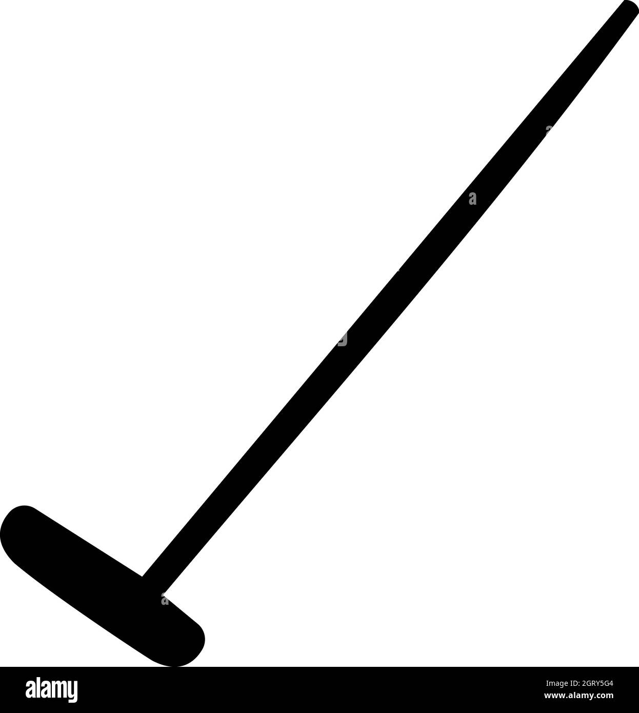 Golf sport clubs icon, simple style Stock Vector Image & Art - Alamy