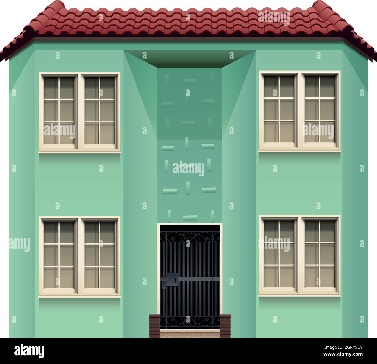 A green commercial property Stock Vector Image & Art - Alamy