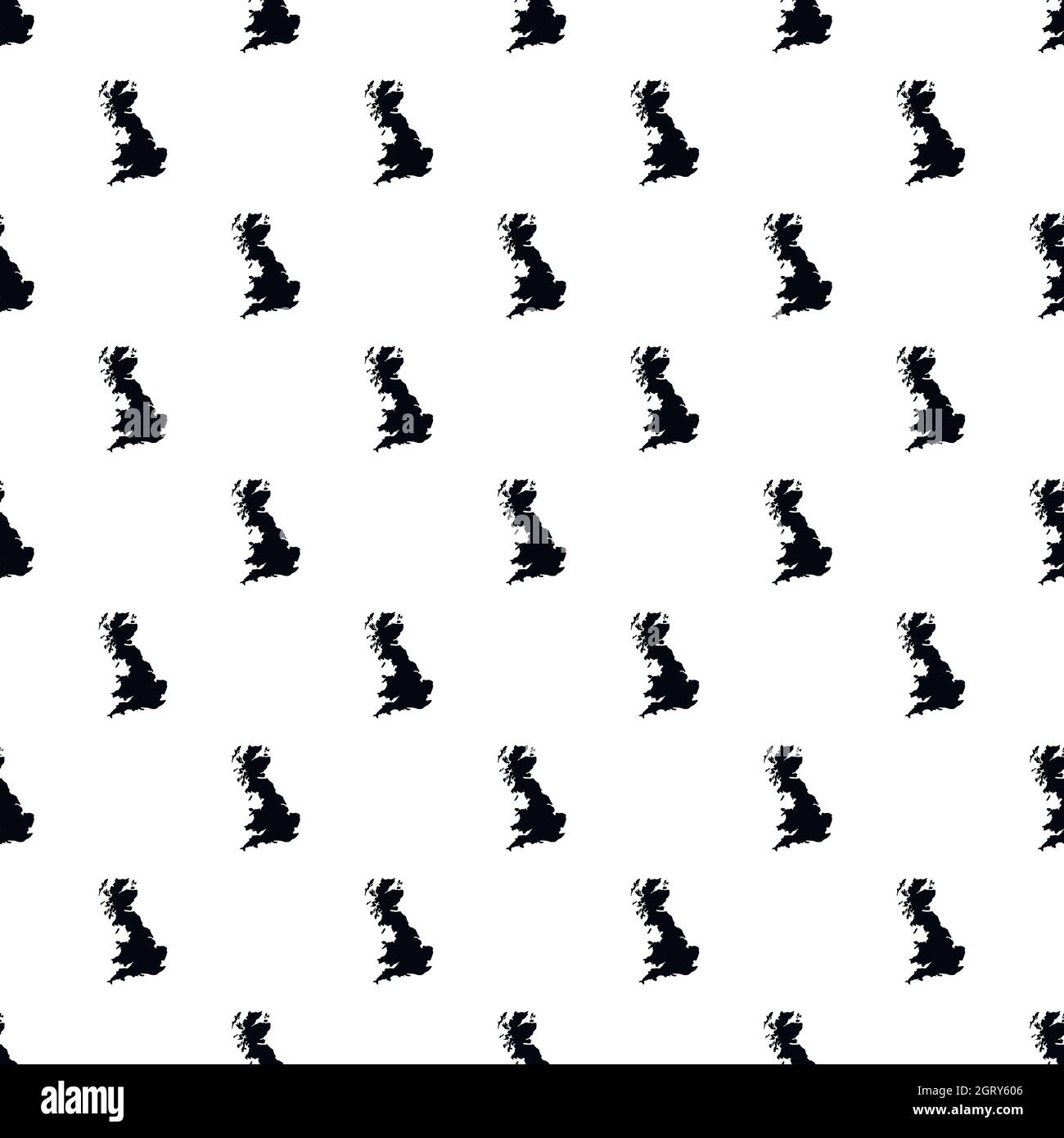 Map of UK pattern, simple style Stock Vector Image & Art - Alamy