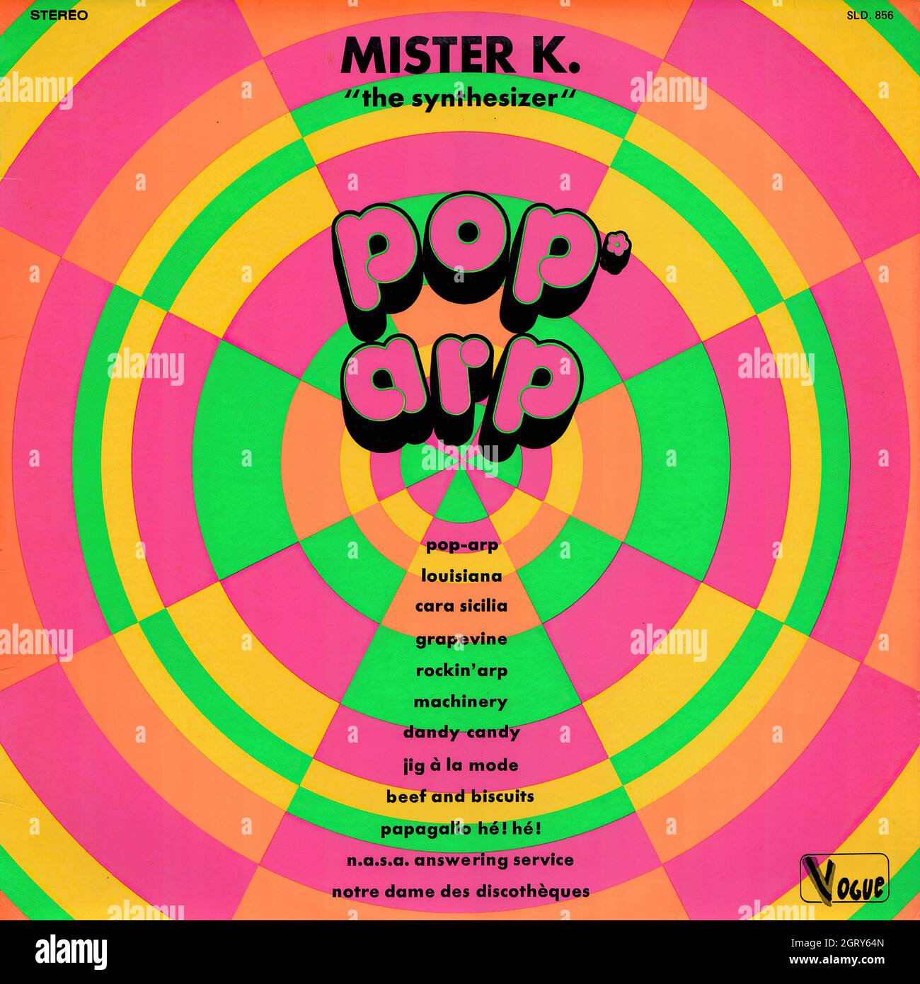 Mister K ''The Synthesizer'' - Pop arp - Vintage Vinyl Record Cover ...