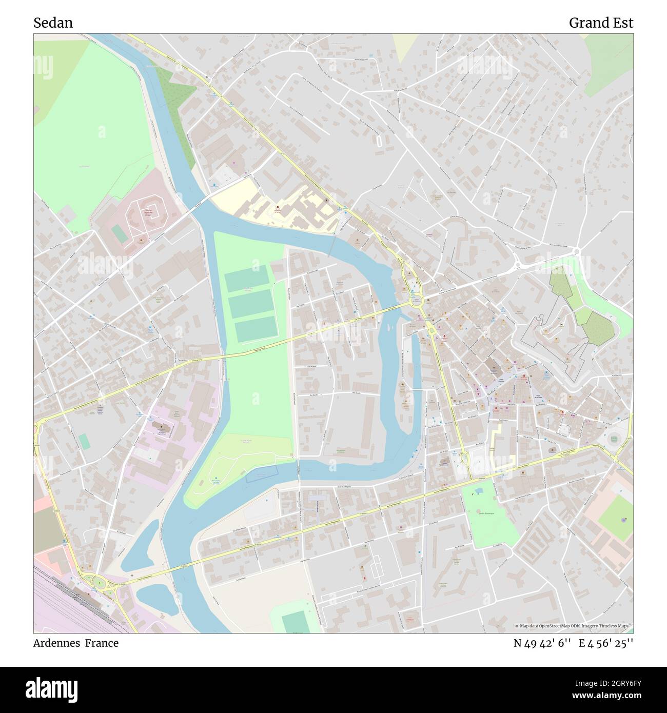 Map of sedan hi-res stock photography and images - Alamy