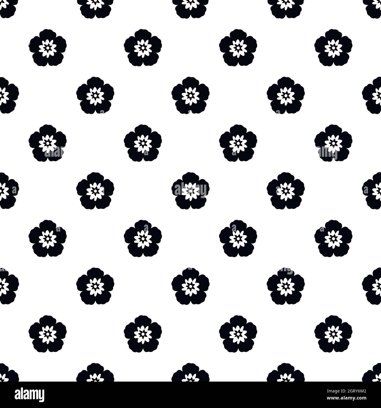 Rose of Sharon pattern, simple style Stock Vector Image & Art - Alamy