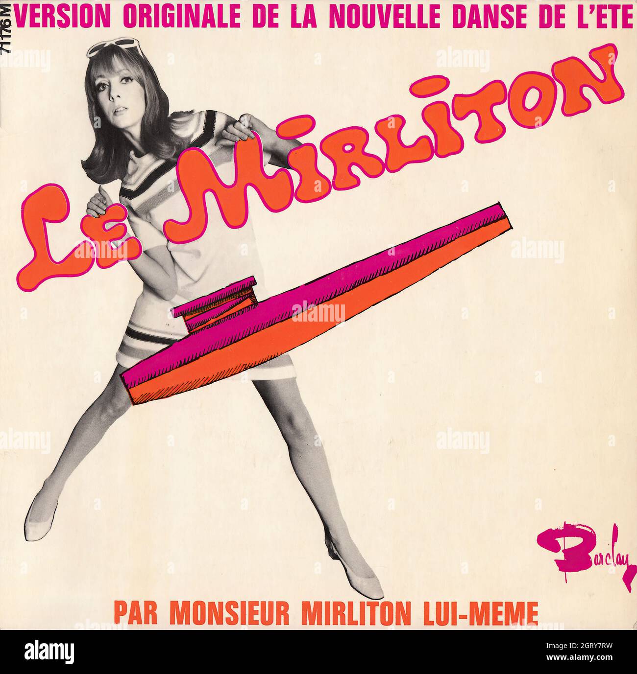Monsieur Mirliton - Le Mirliton EP - Vintage Vinyl Record Cover Stock ...
