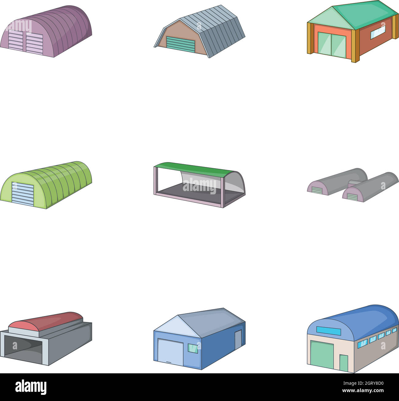 Office door icon cartoon Cut Out Stock Images & Pictures - Alamy