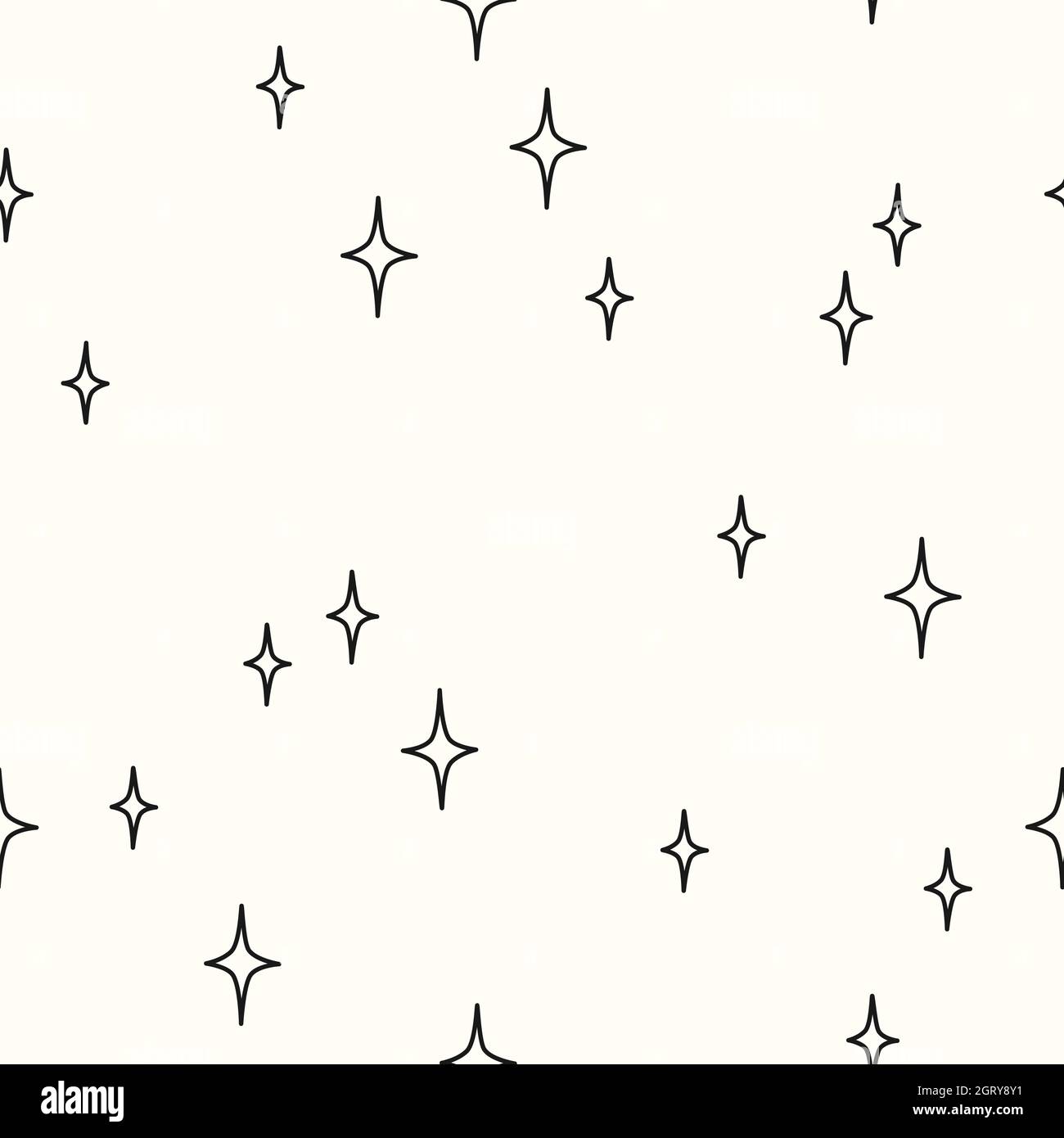 Seamless white stars on Stock Vector Images - Alamy
