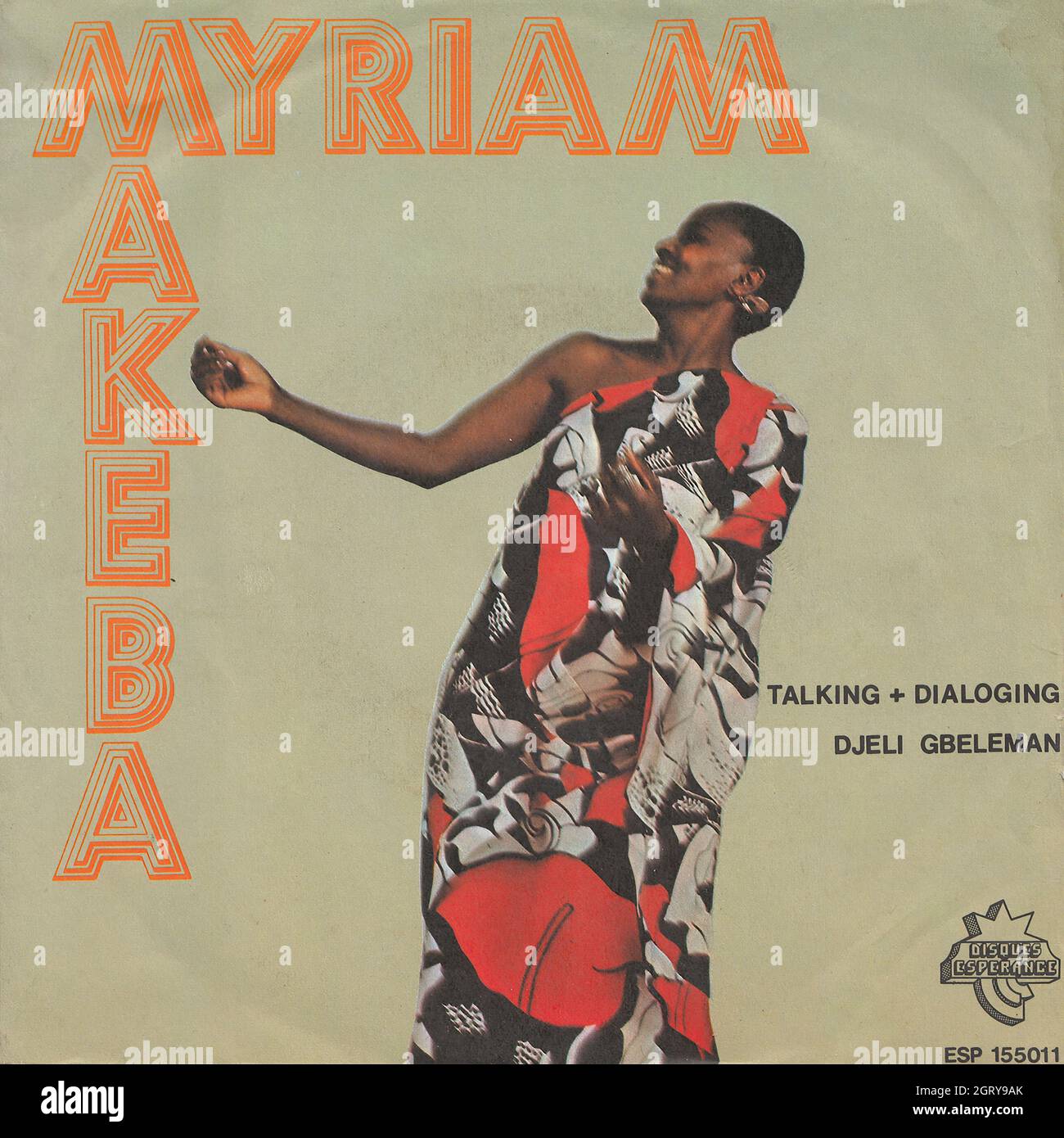 Myriam Makeba - Talking + Dialoging - Djeli gbeleman 45rpm - Vintage ...