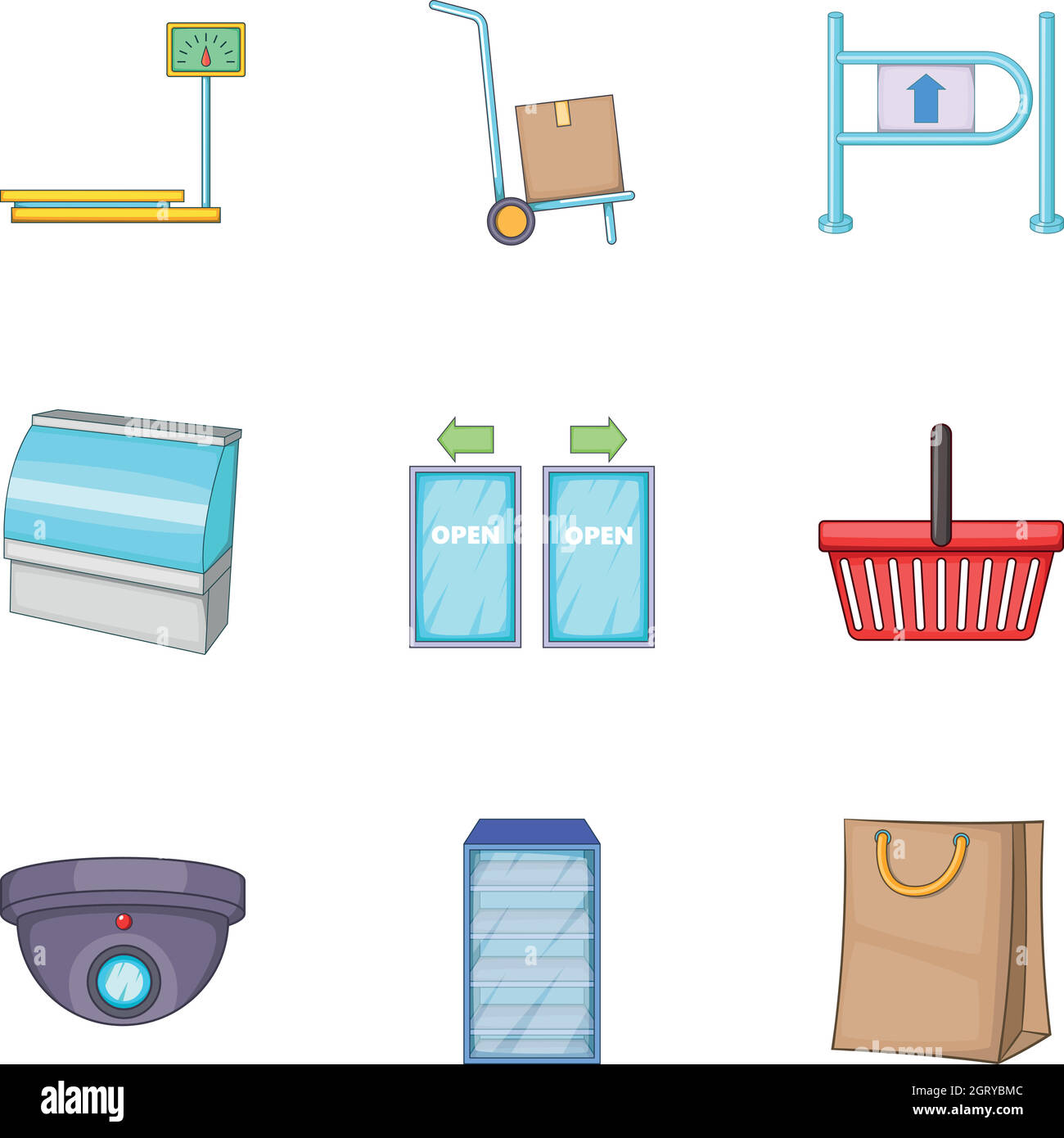 Video retail Stock Vector Images - Alamy