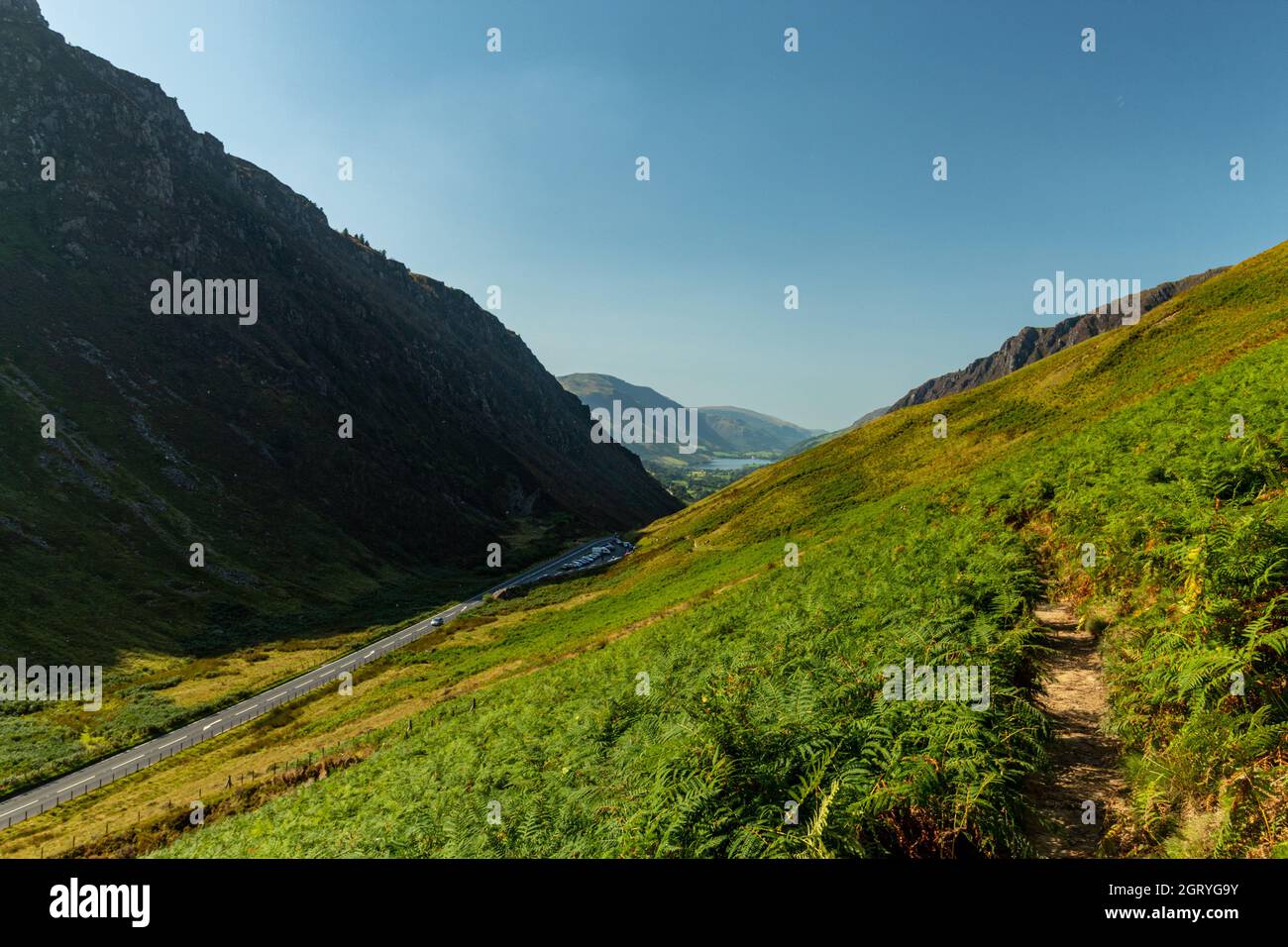 Snowdonia National Park - Wales. View of mach Loop Stock Photo - Alamy