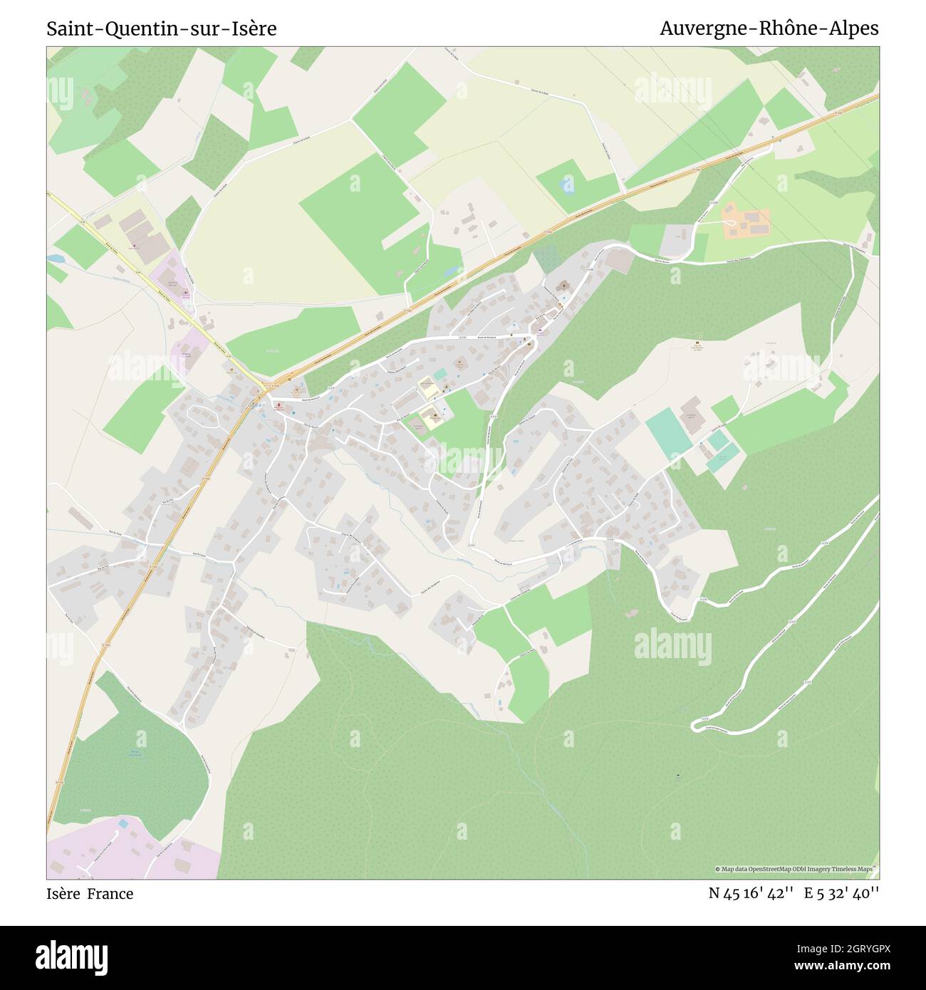 Saint quentin map hi-res stock photography and images - Alamy