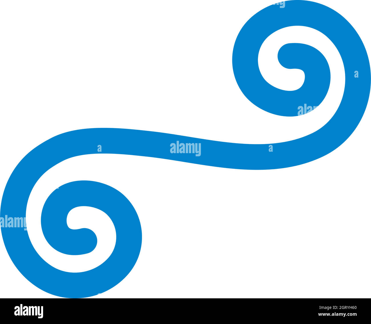 vortex wind logo icon vector design Stock Vector Image & Art - Alamy