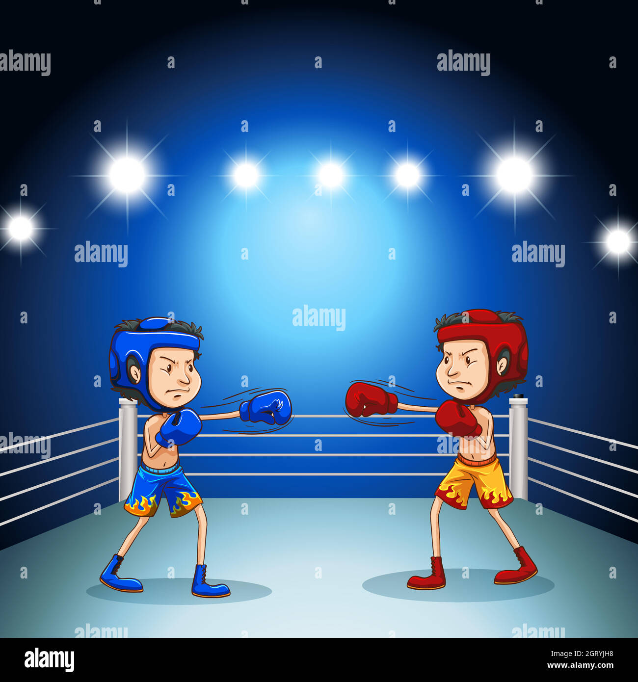 Boxing Stock Vector Images - Alamy