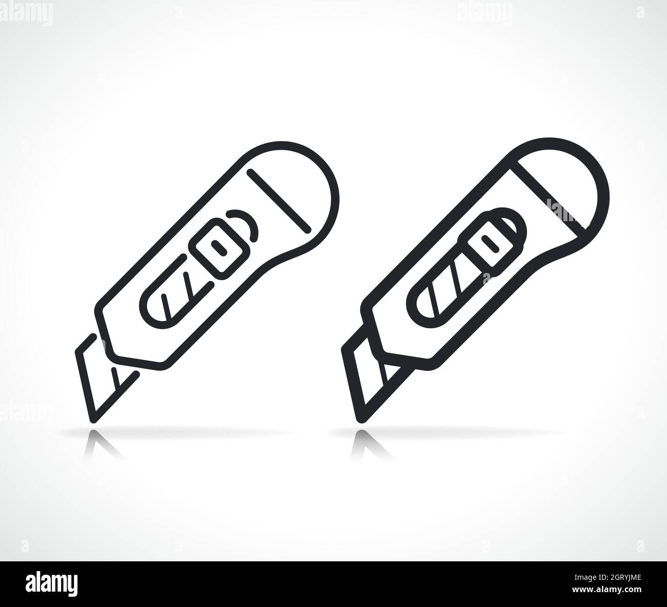 White cutter Stock Vector Images - Alamy