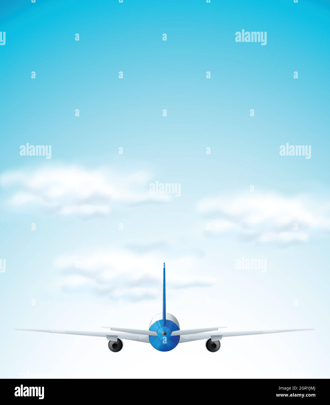 Airplane flying airplane symbol hi-res stock photography and images - Alamy