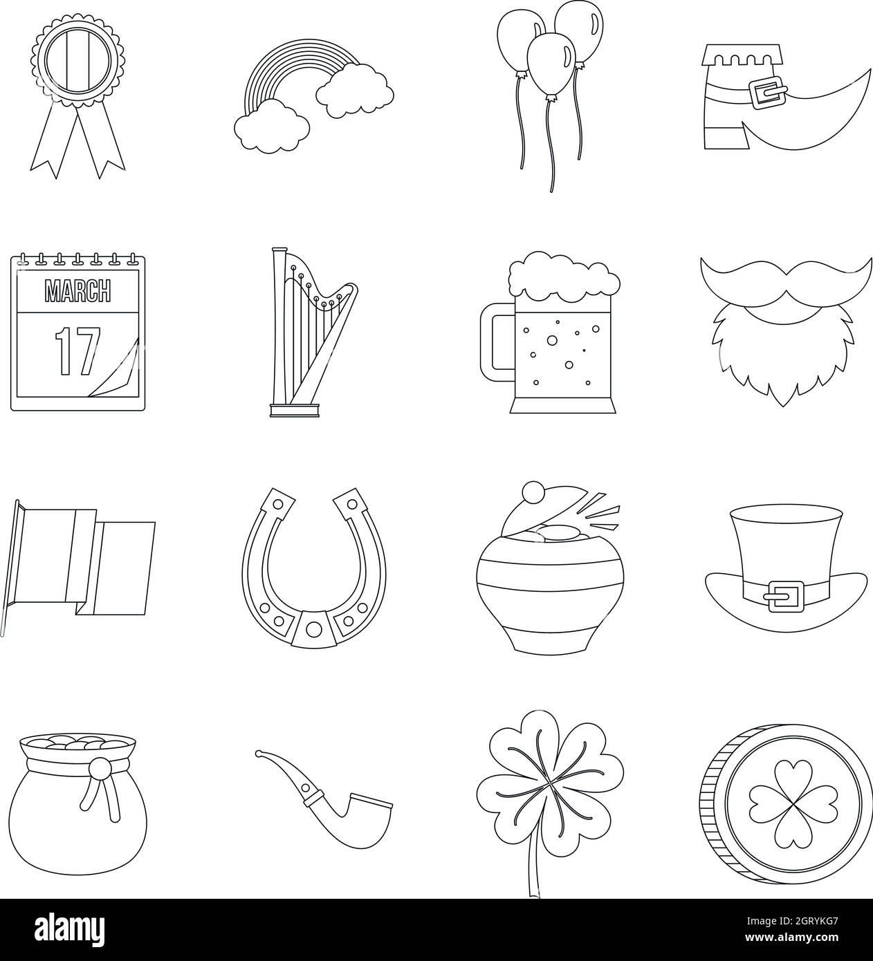 Saint patrick vector Stock Vector Images - Alamy