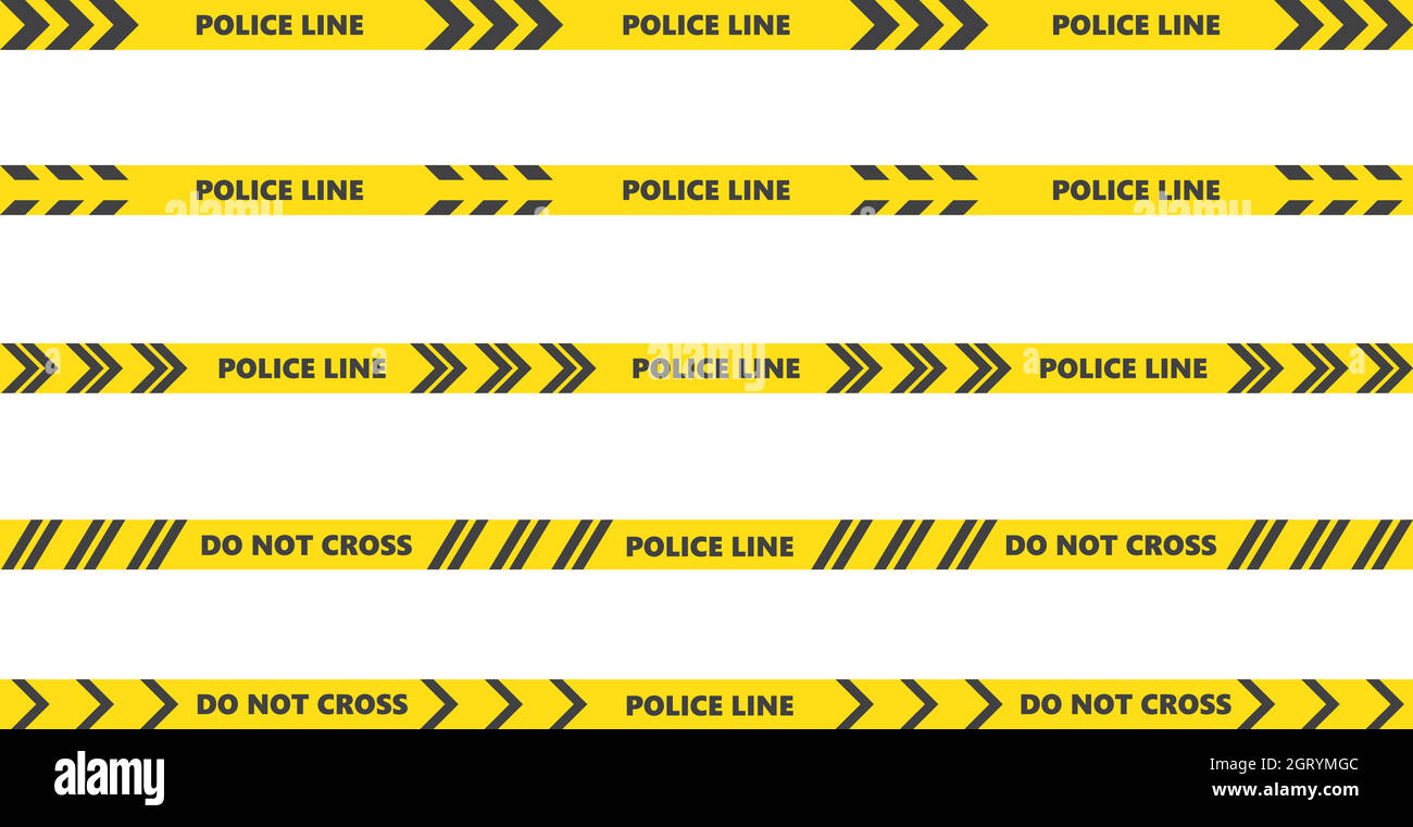 police line vector illustration design Stock Vector Image & Art - Alamy